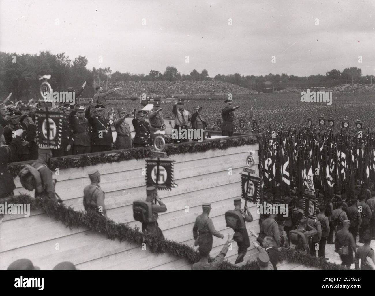 Pictures from the Nazi Party Rally in 1933 in Nuernberg Heinrich ...