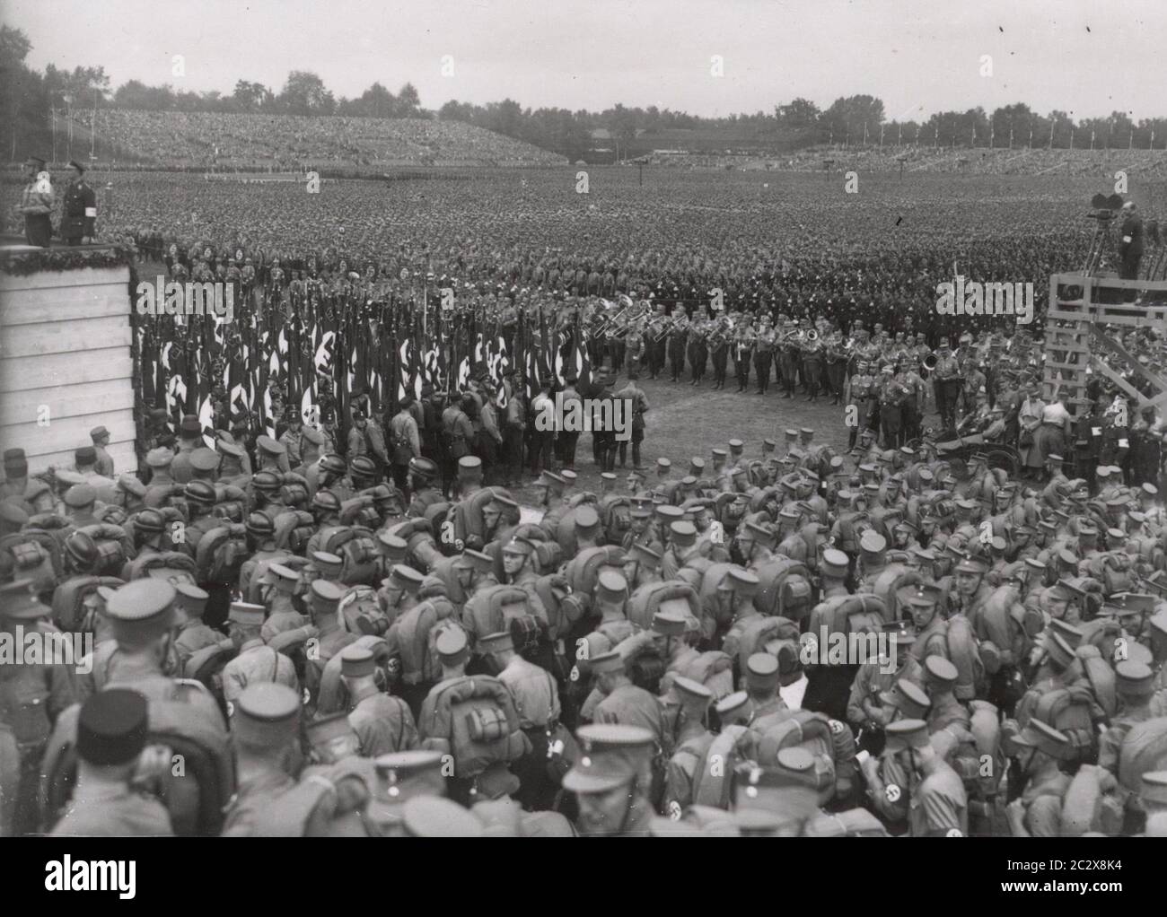 Pictures from the Nazi Party Rally in 1933 in Nuernberg Heinrich ...