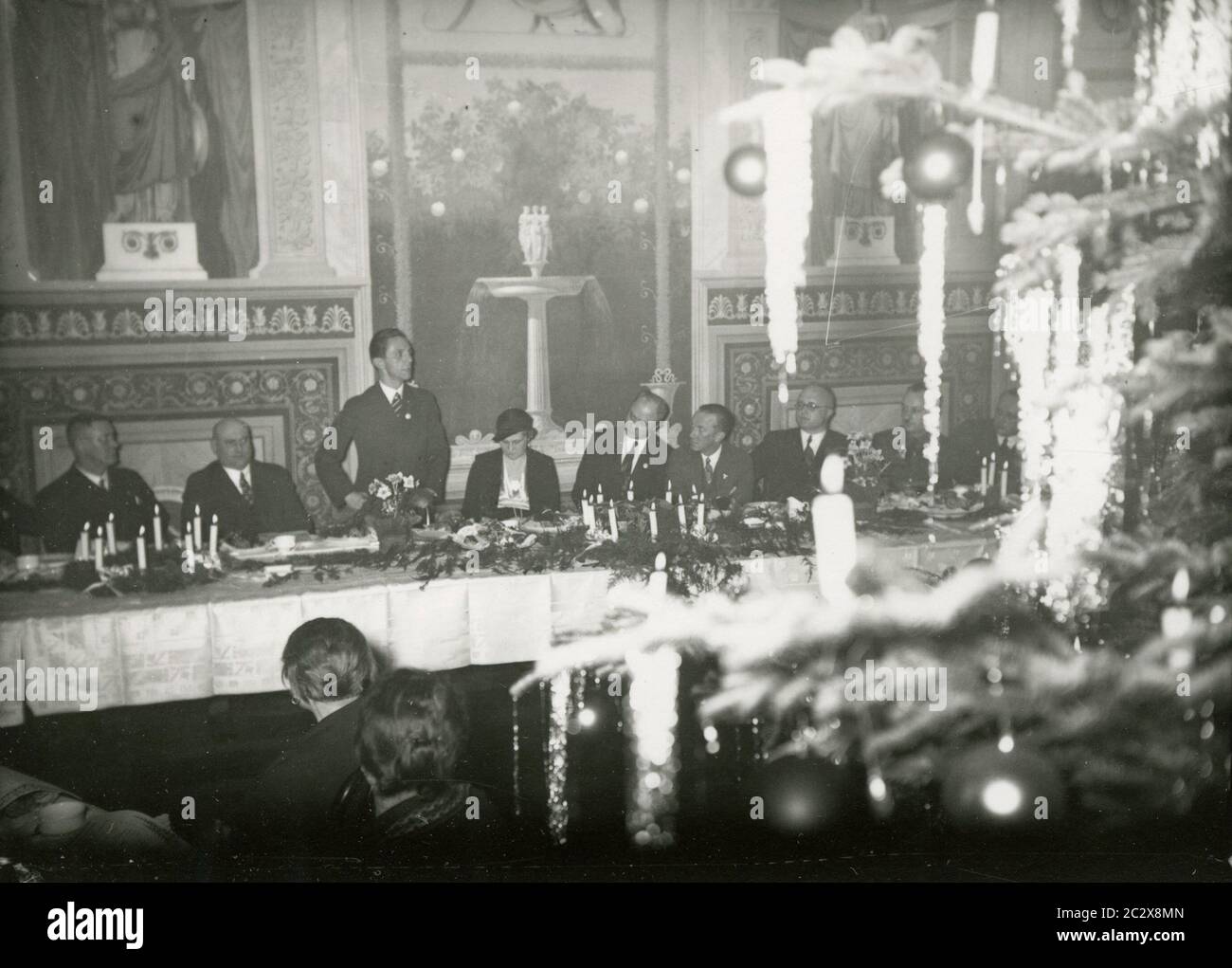 Christmas party in the Ministry of Propaganda - Goebbels Heinrich ...