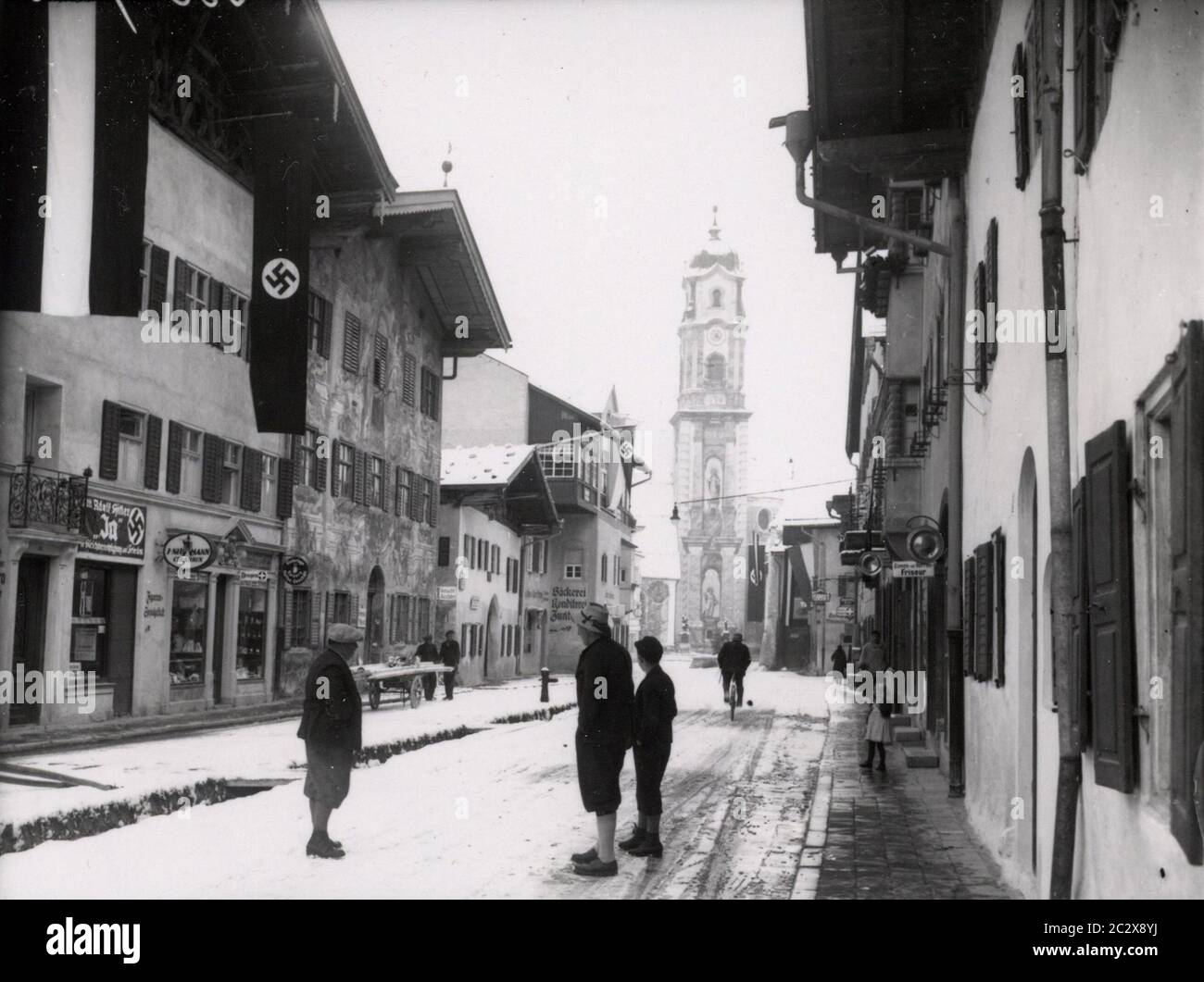 Views of Mittenwald - reportage Heinrich Hoffmann Photographs 1933 Adolf Hitler's official ...