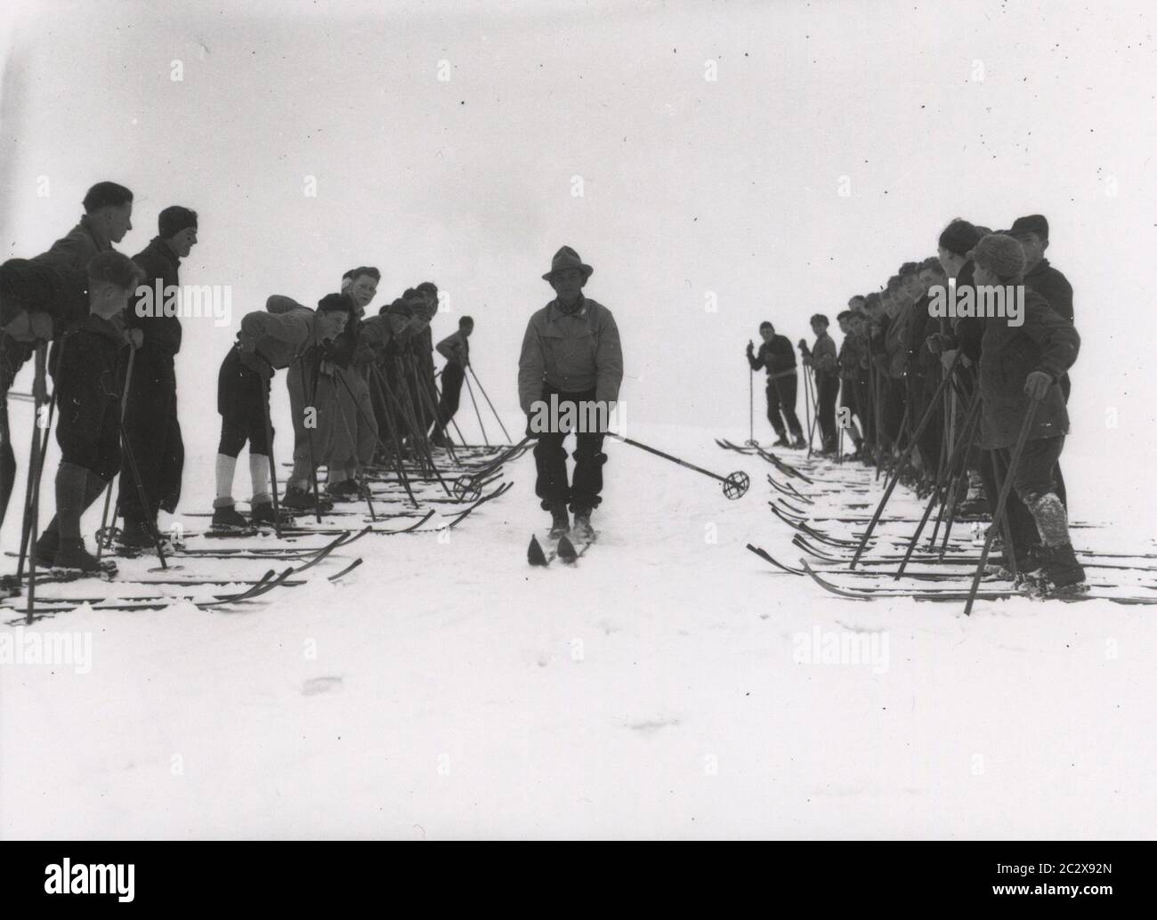Ski course of the Hitler Youth - reportage Heinrich Hoffmann ...