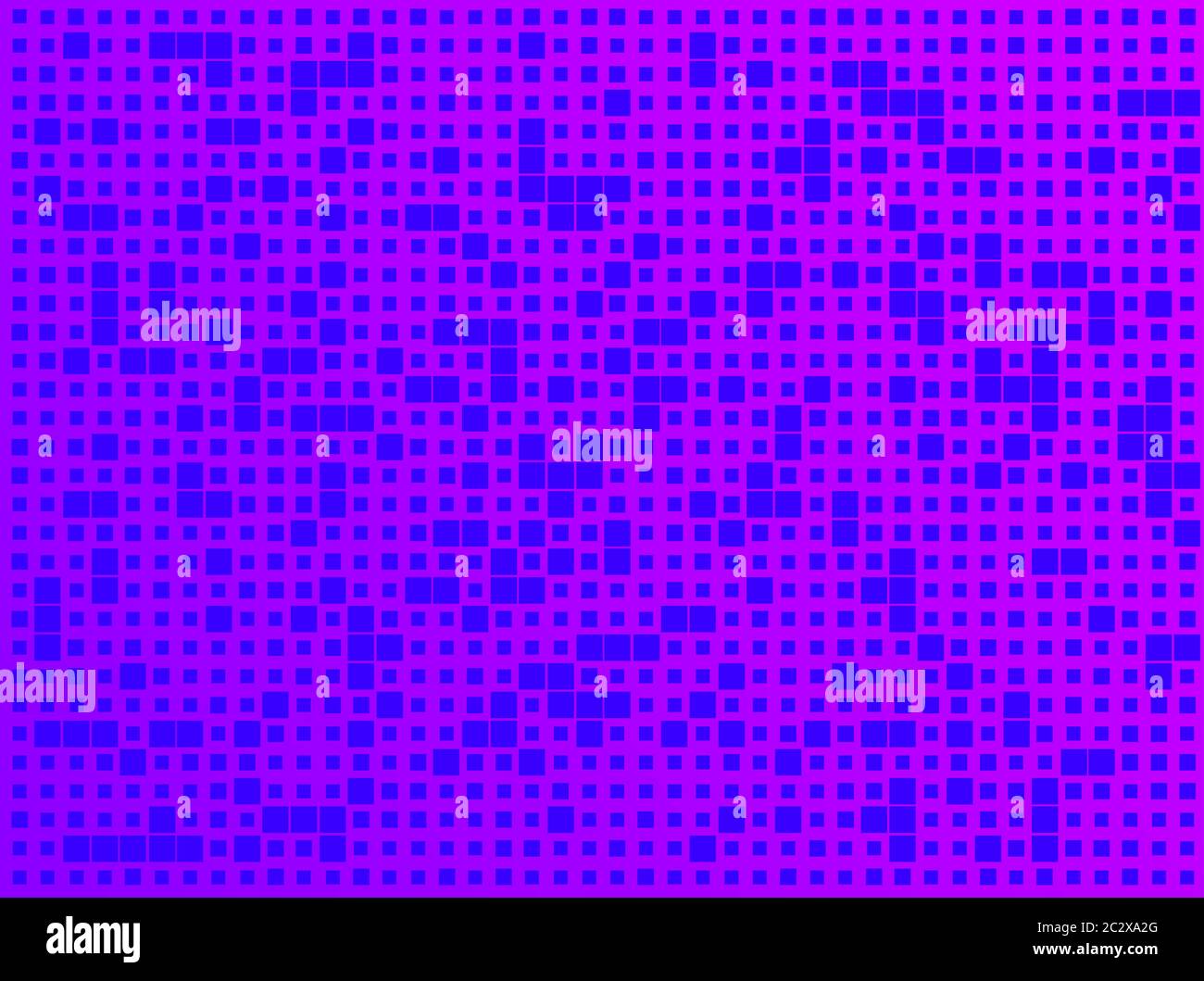Vector illustration of seamless pattern of blue square on violet ...