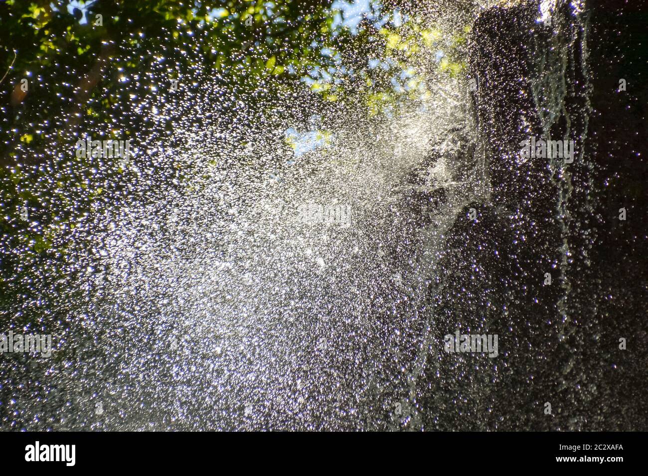 Photo Picture of a Beautiful Water Splash Waterfall Stock Photo - Alamy