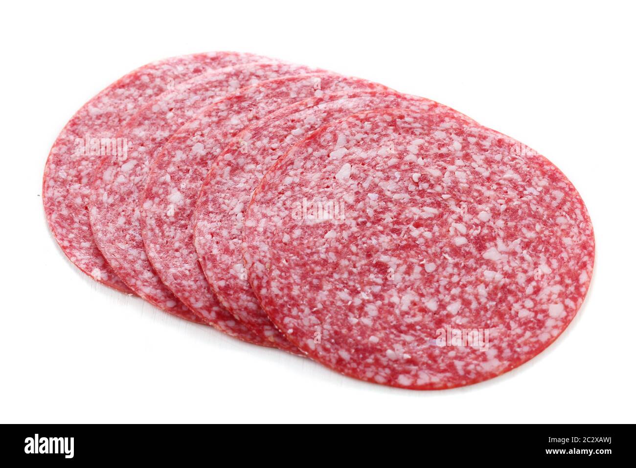 Salami slices hi-res stock photography and images - Alamy