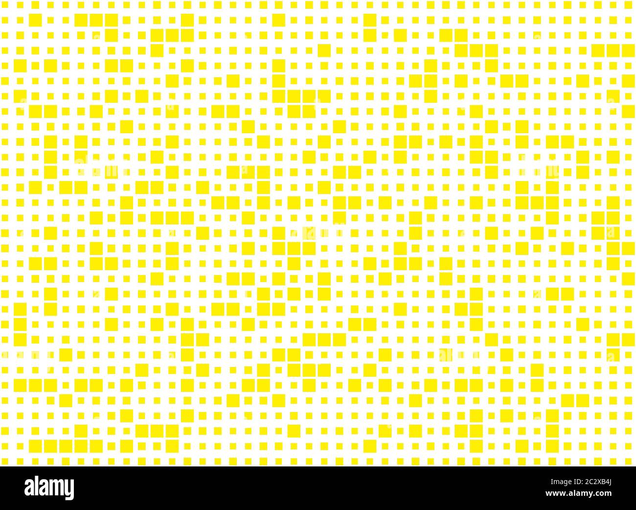 Vector illustration of seamless pattern of square yellow background ...