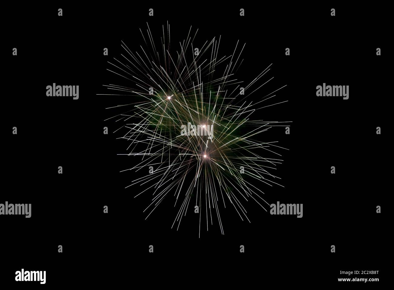 White Sparkling Fireworks Background on Night Scene. Fireworks ...