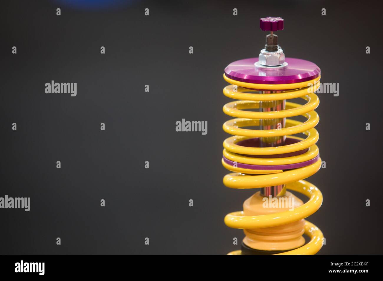 Yellow shock absorber hi-res stock photography and images - Alamy