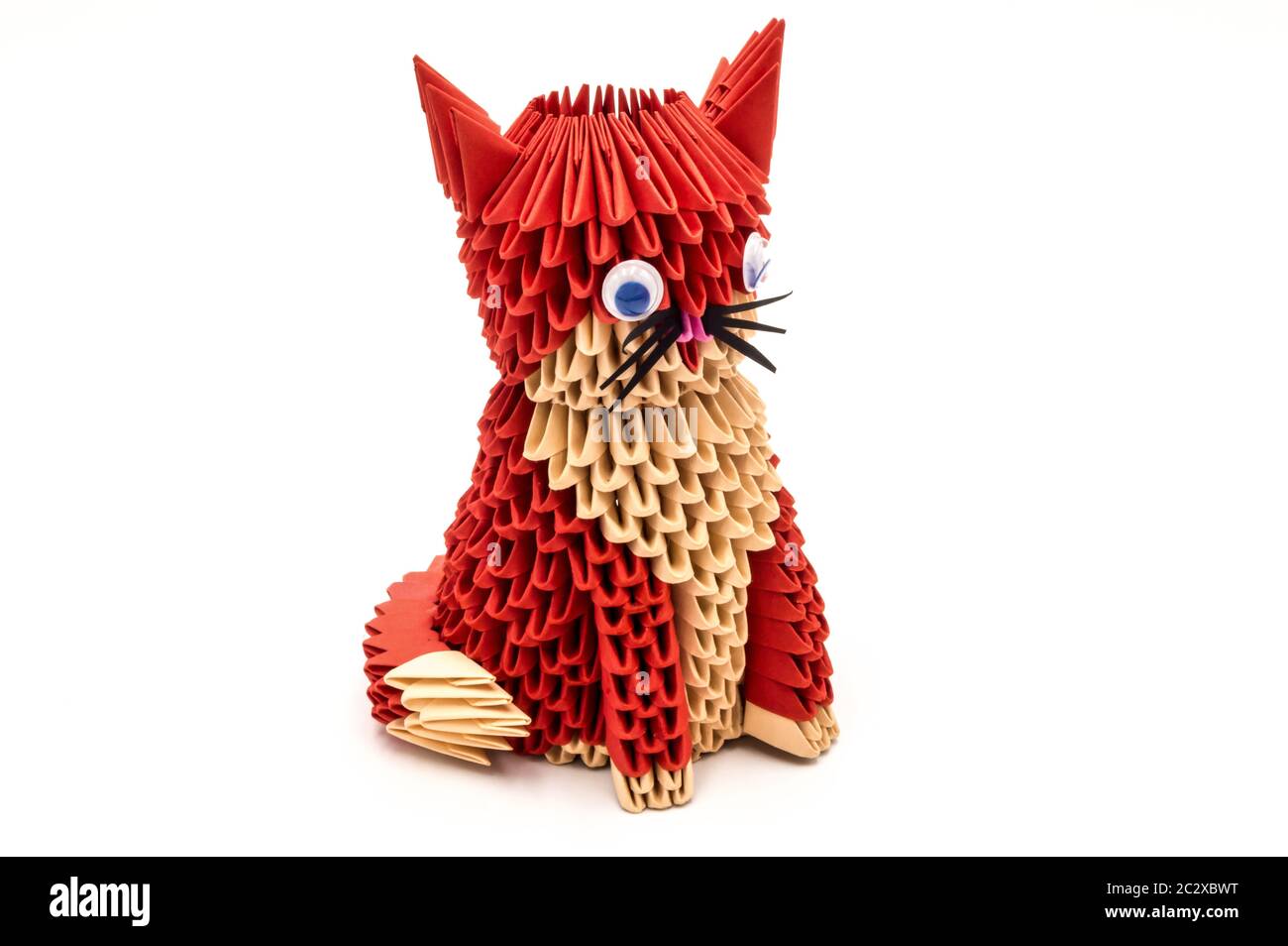 Paper art red eye Cut Out Stock Images & Pictures - Alamy