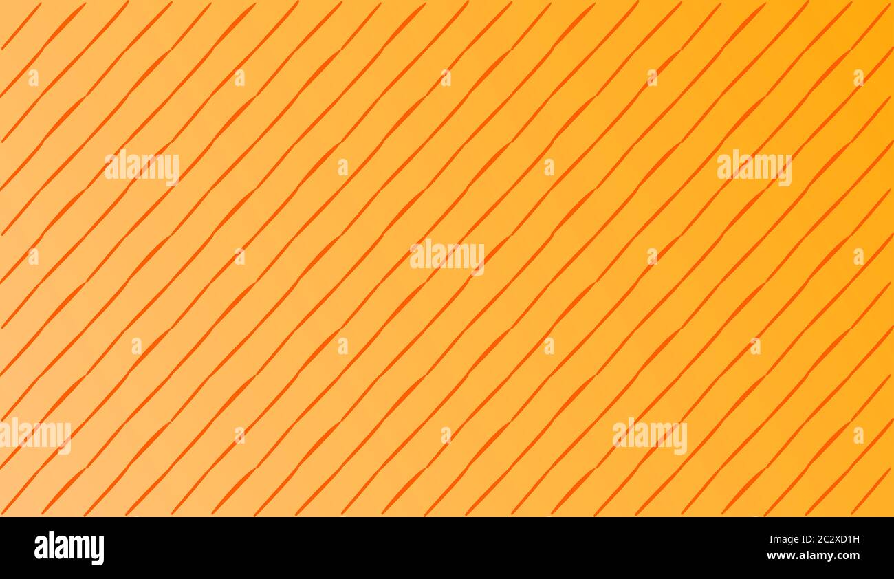 abstract background with diagonal orange cartoon lines Stock Photo - Alamy