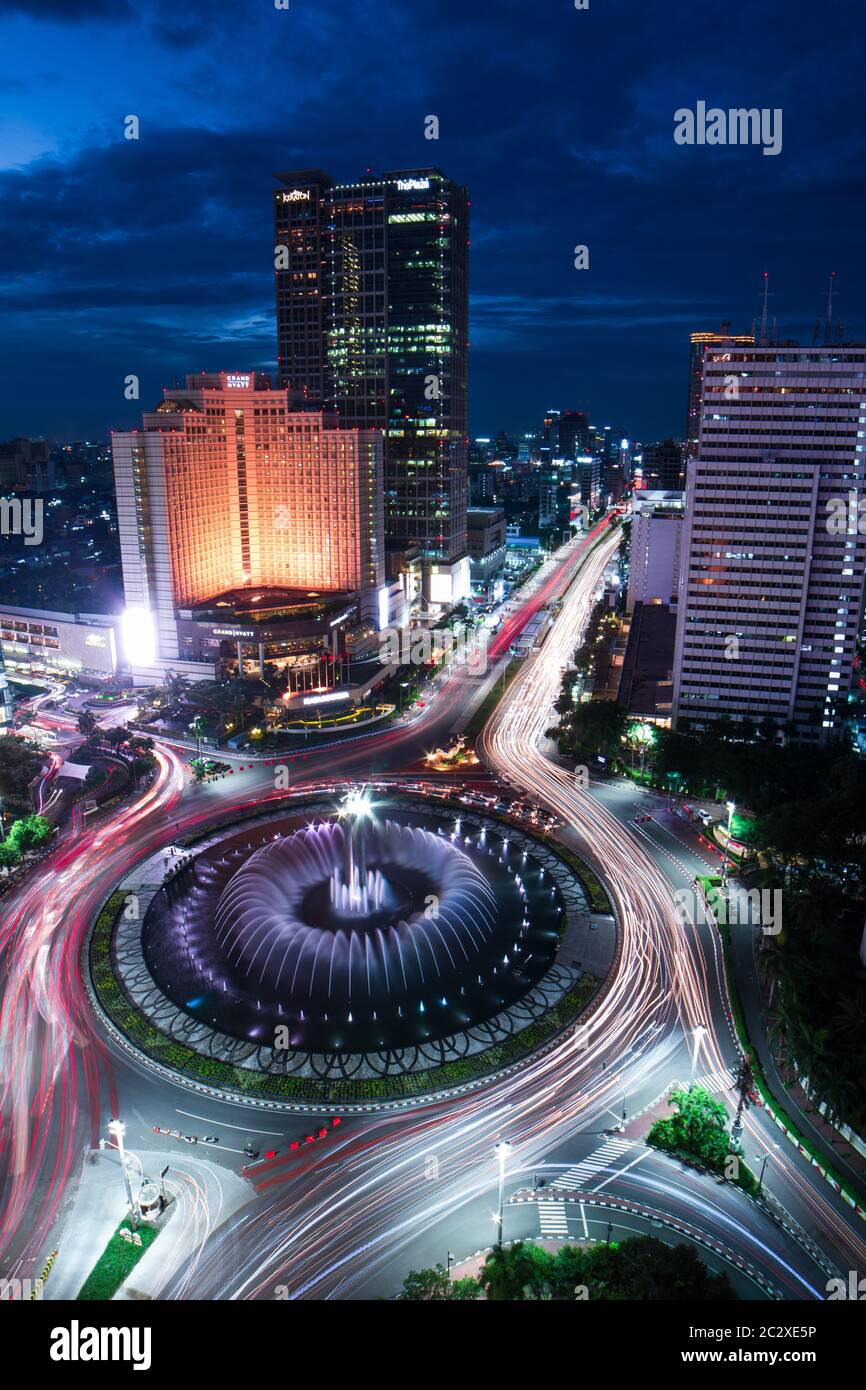 Jakarta bundaran hi hi-res stock photography and images - Alamy