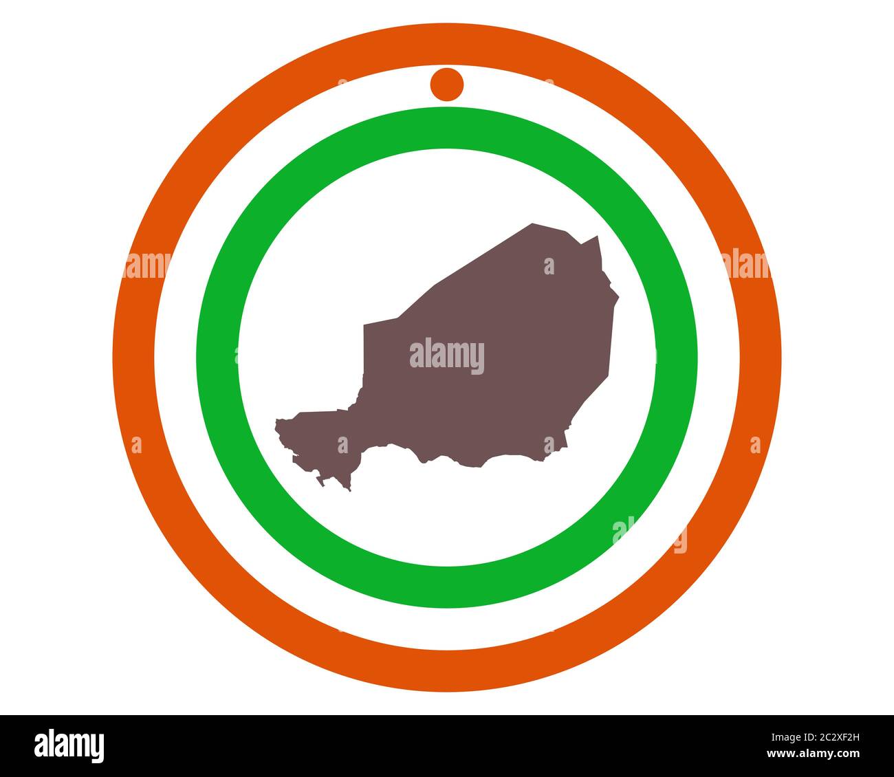 Niger karte hi-res stock photography and images - Alamy