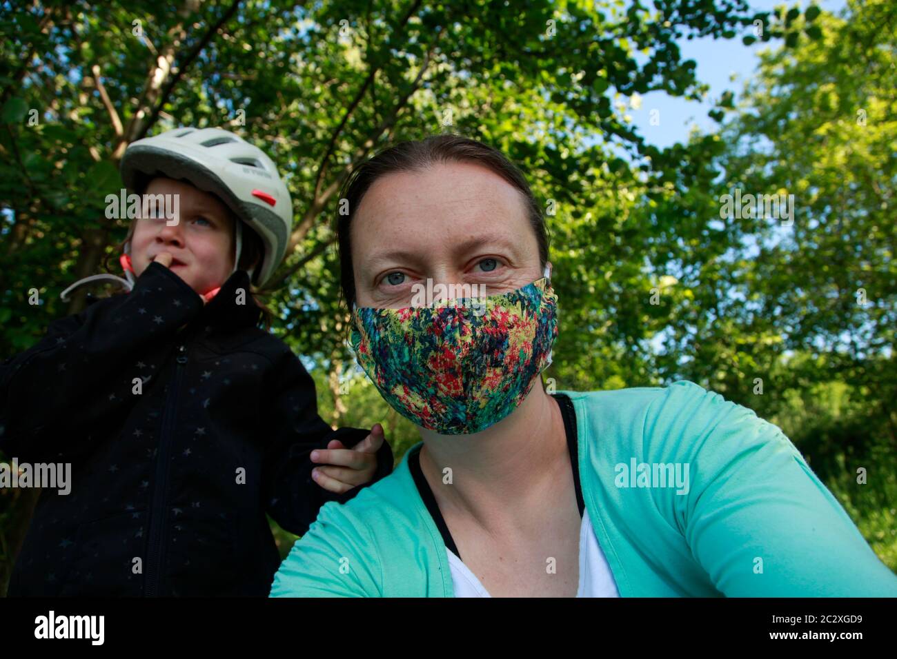 Mask in nature hi-res stock photography and images - Alamy