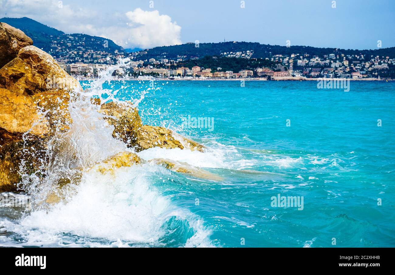Nice sea wave hi-res stock photography and images - Alamy