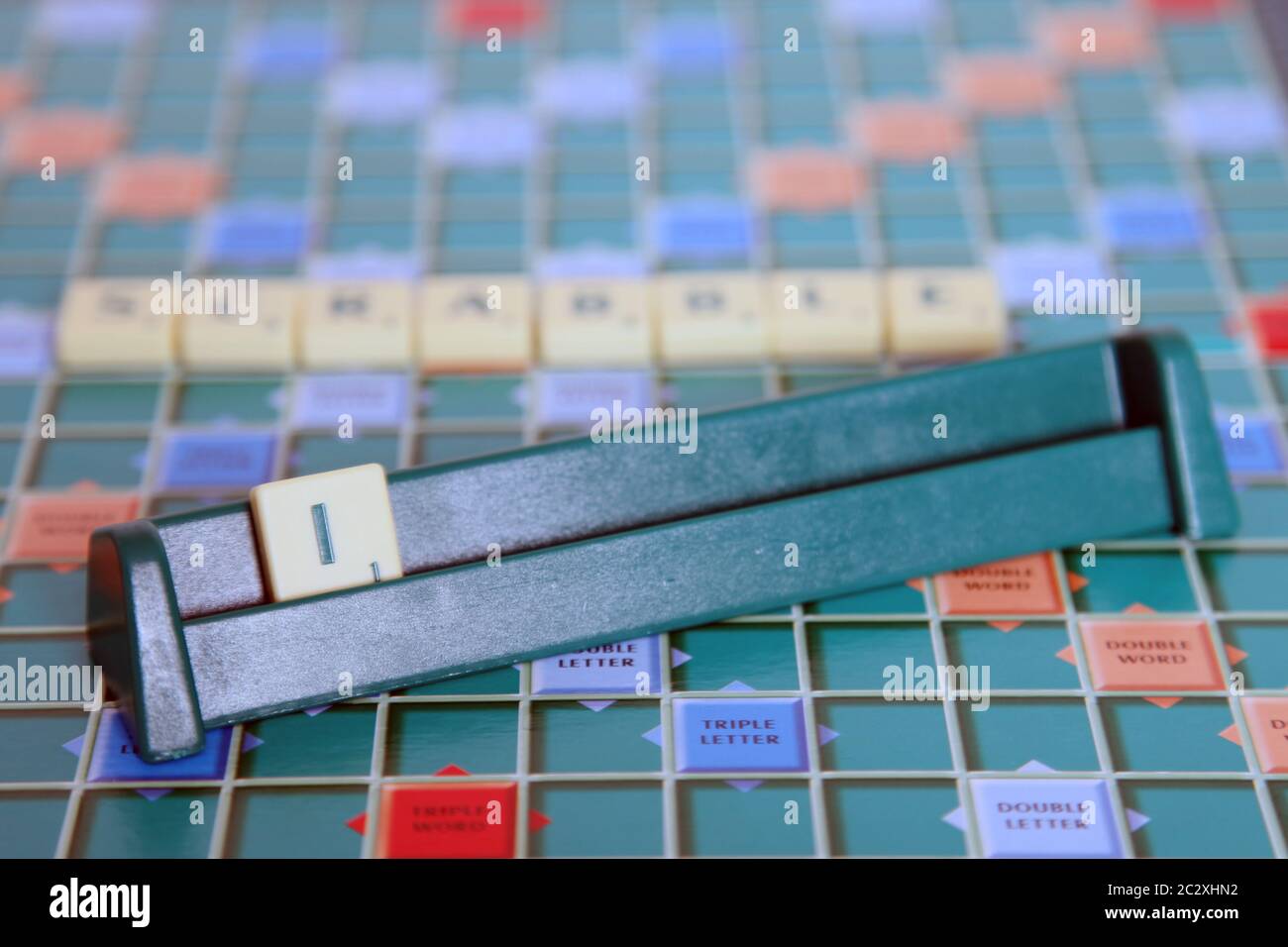 Letter scrabble i hi-res stock photography and images - Alamy