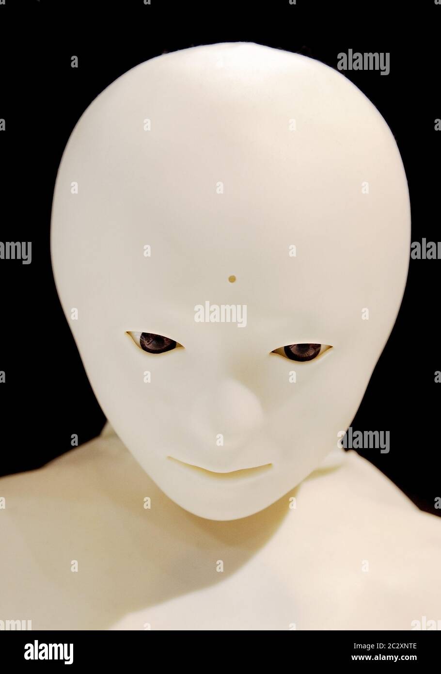Telenoid R1, human-like remote controlled Android Stock Photo - Alamy