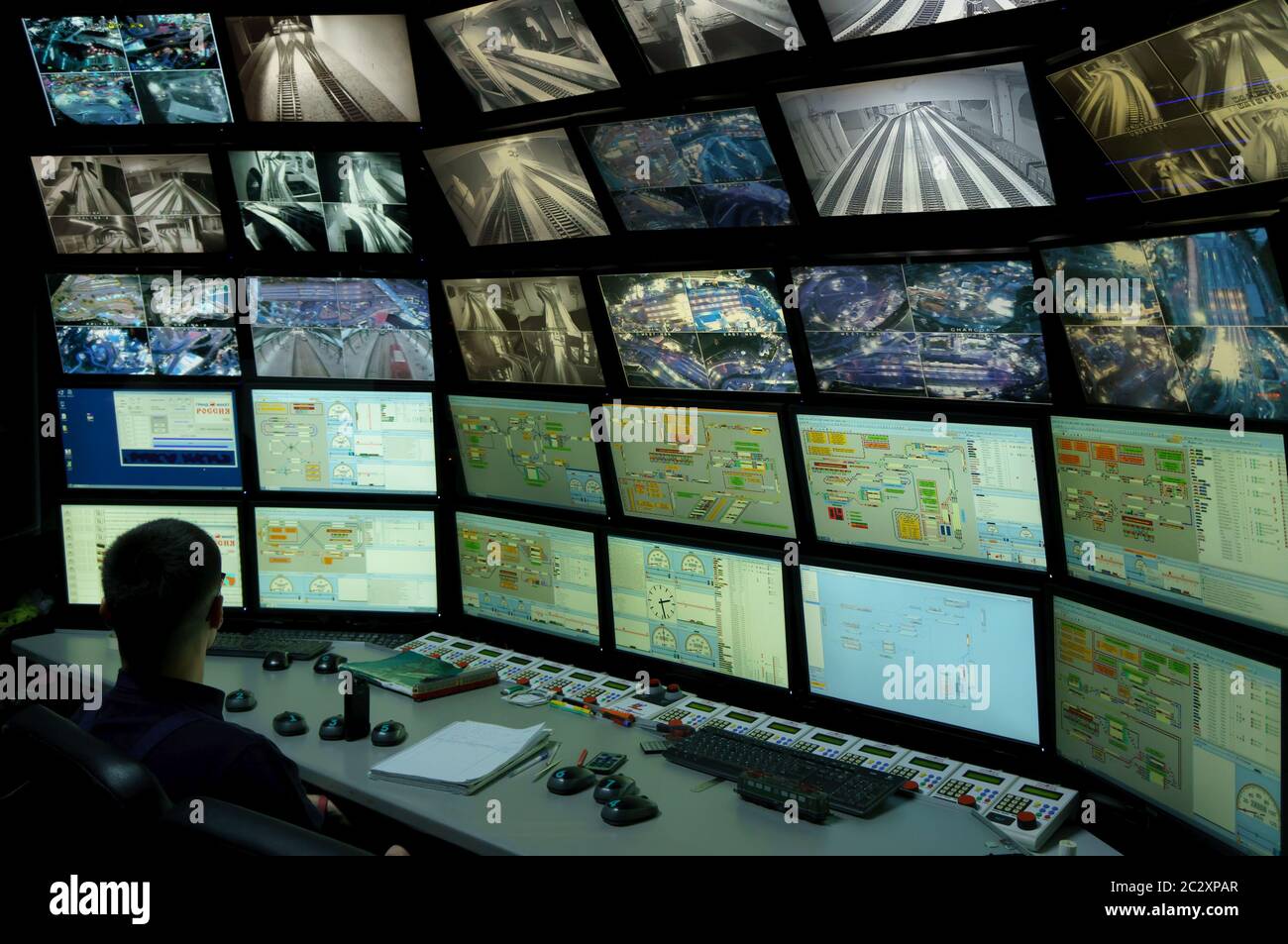 Multi screens hi-res stock photography and images - Alamy