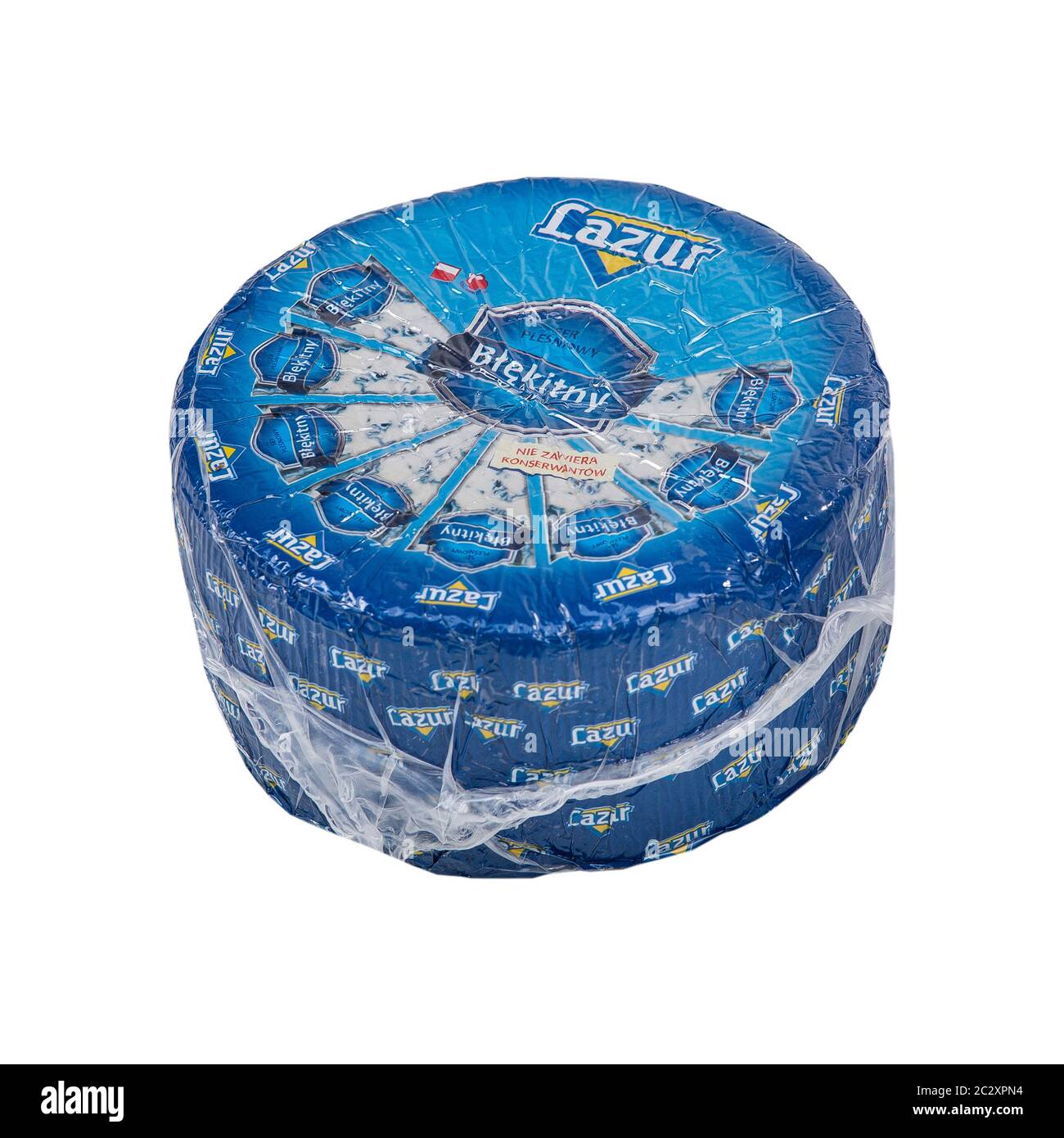Cheese wheel isolated on white background. head cheese editorial ...