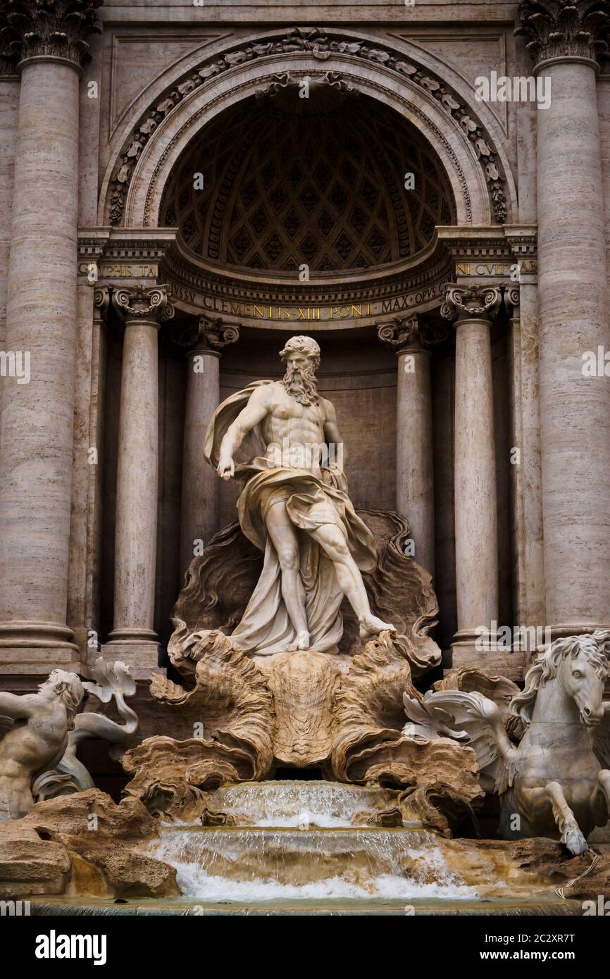 Trevi Fountain Neptune
