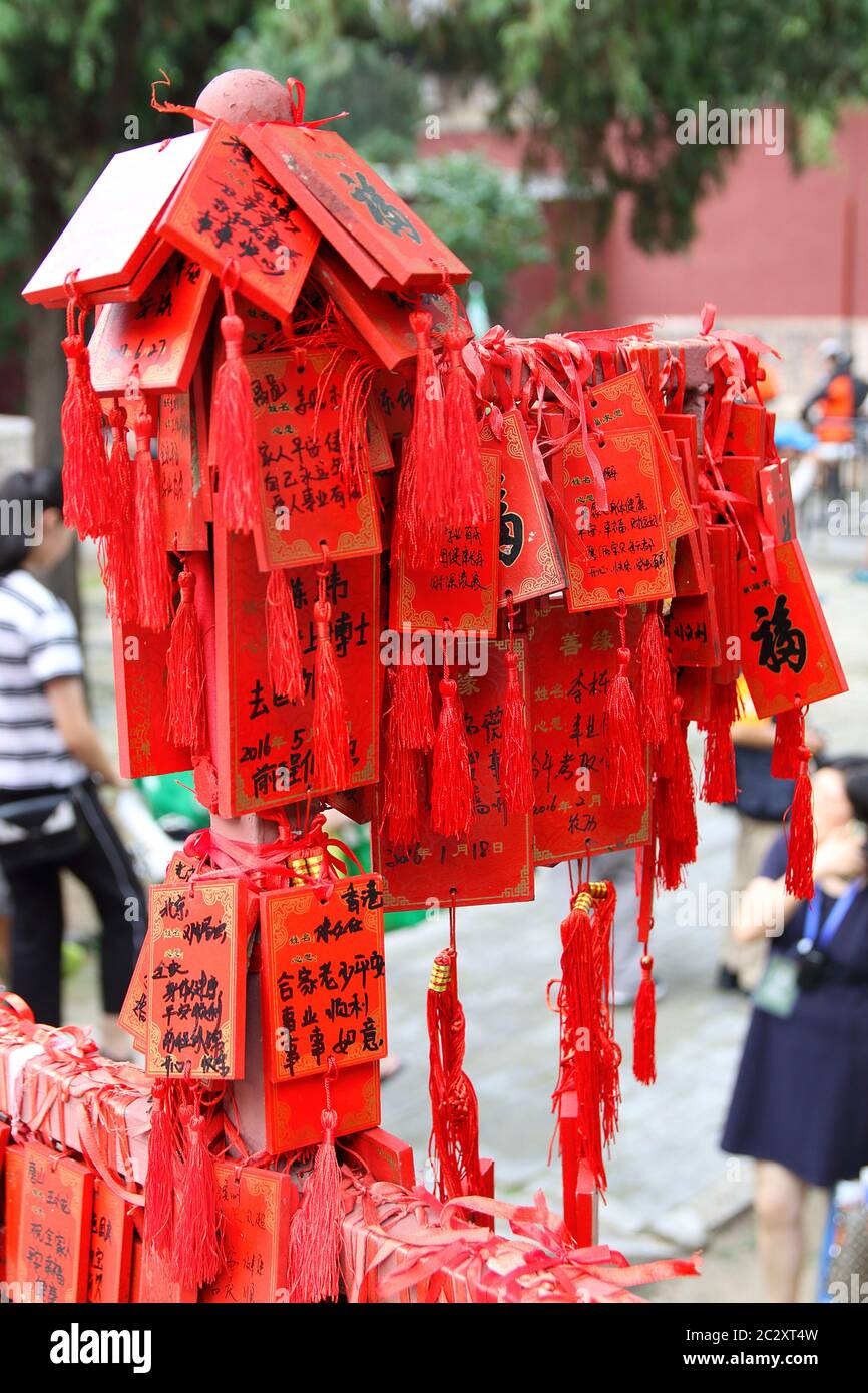 Image Of Several Chinese Red Envelopes Lai See In Cantonese And