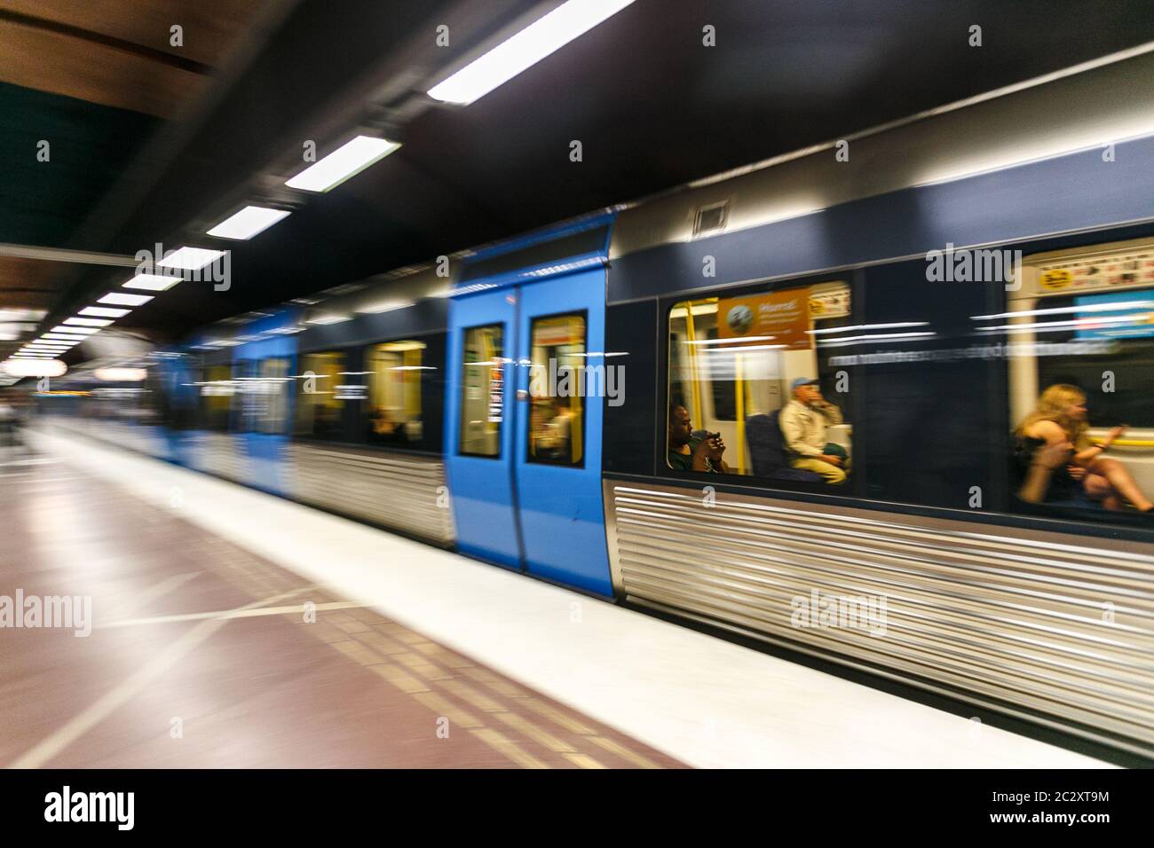 Subway station stockholm sweden hi-res stock photography and images - Alamy