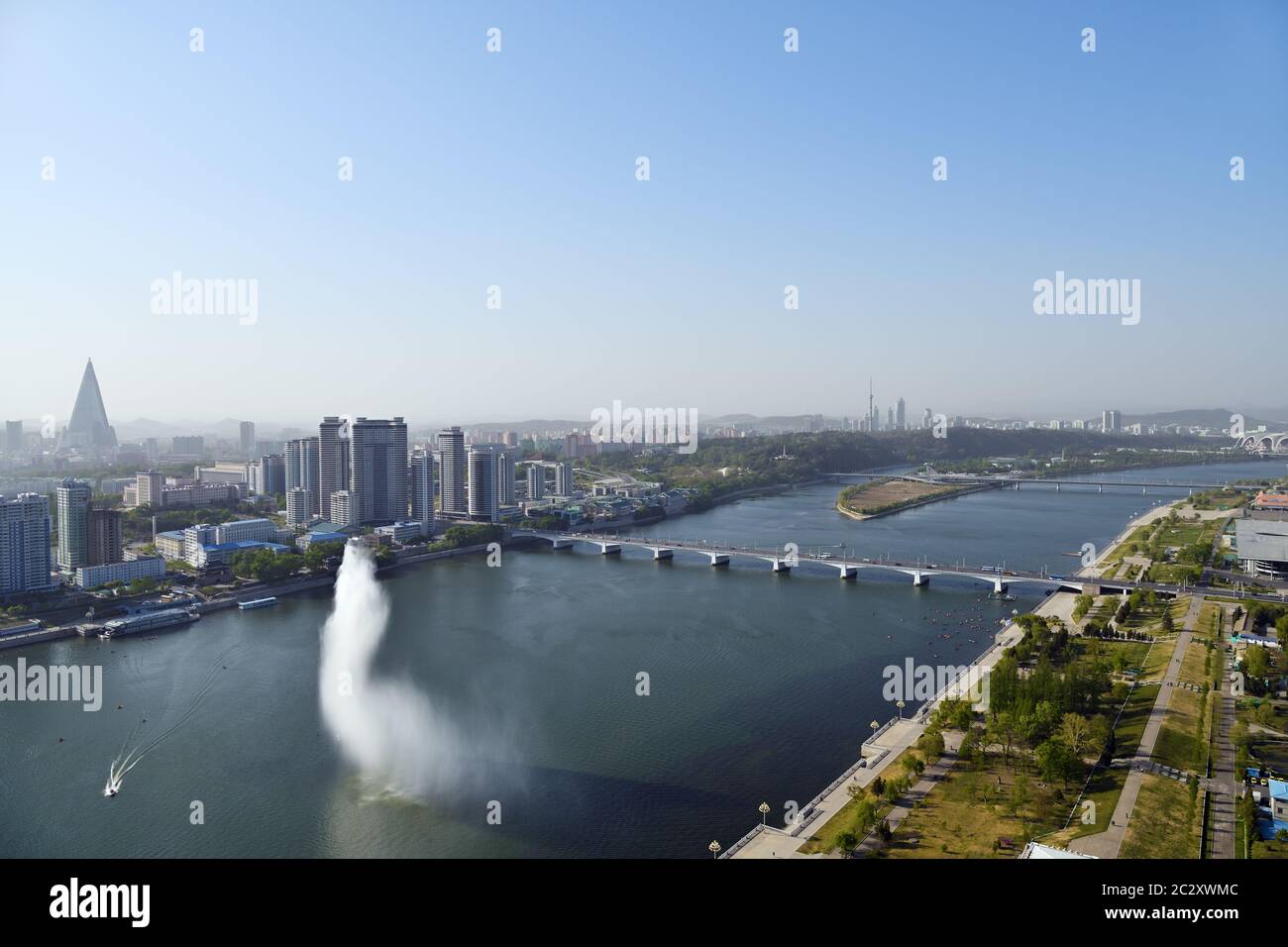 Pyongyang city skyline hi-res stock photography and images - Alamy