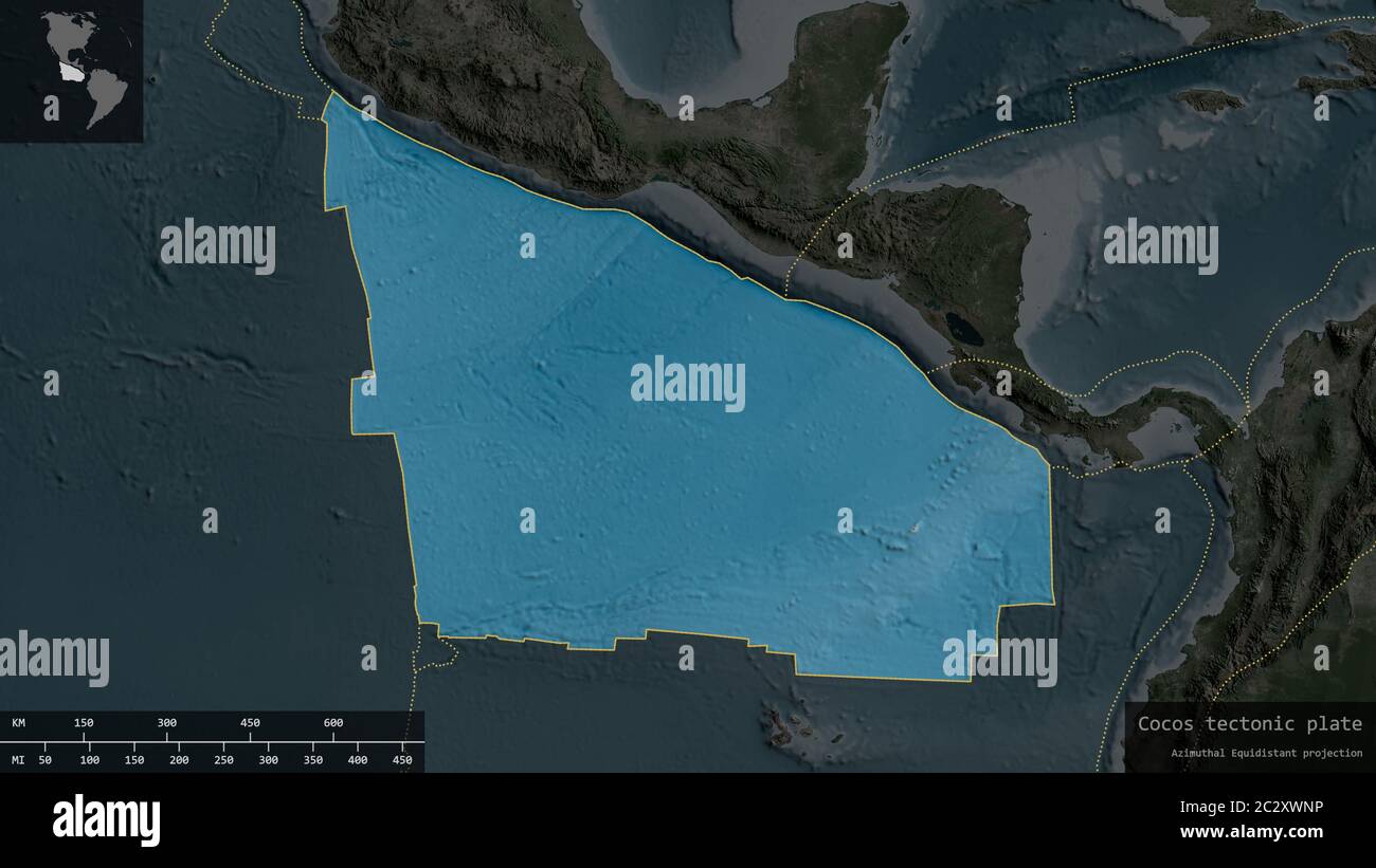 Shape cocos tectonic plate hi-res stock photography and images - Alamy