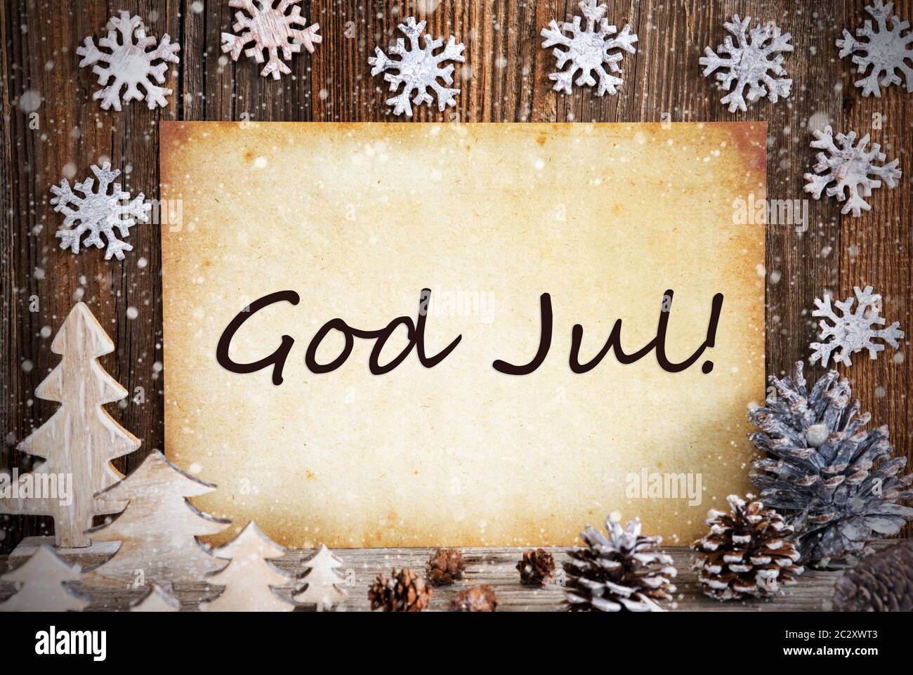 Swedish greeting card for christmas hi-res stock photography and images ...