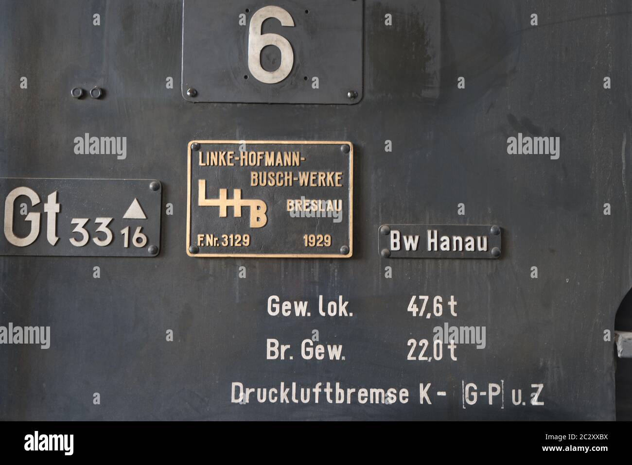 Details of a steam locomotive Stock Photo - Alamy