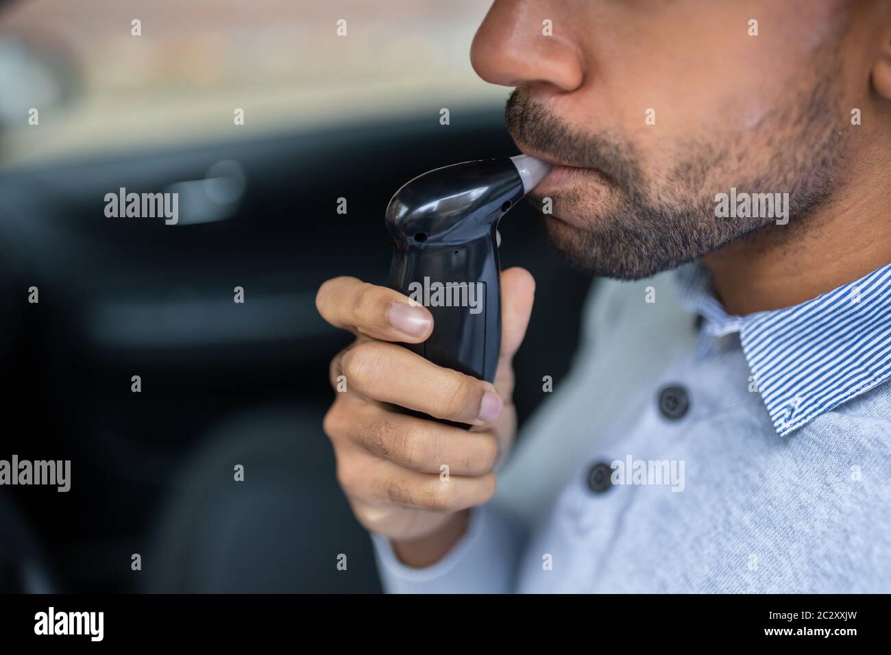 Alcohol breath testing device hi-res stock photography and images - Alamy