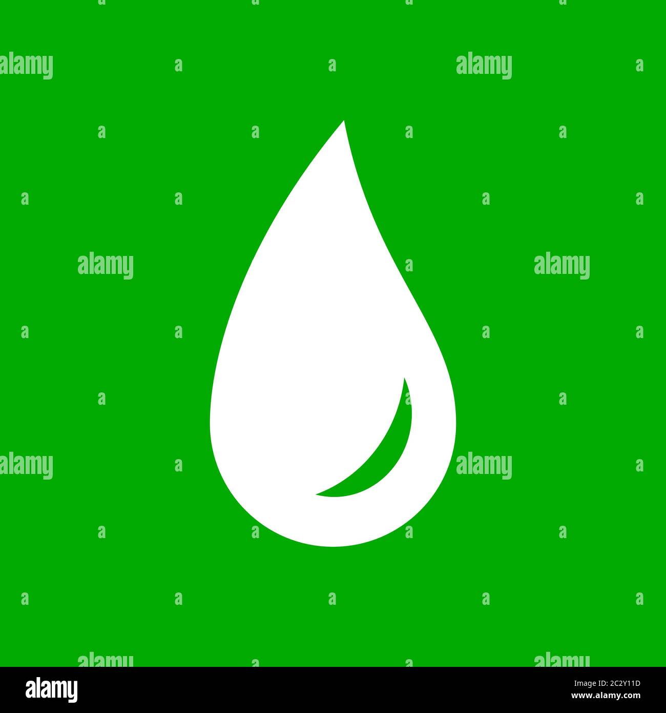 Drop icon rain water hi-res stock photography and images - Alamy