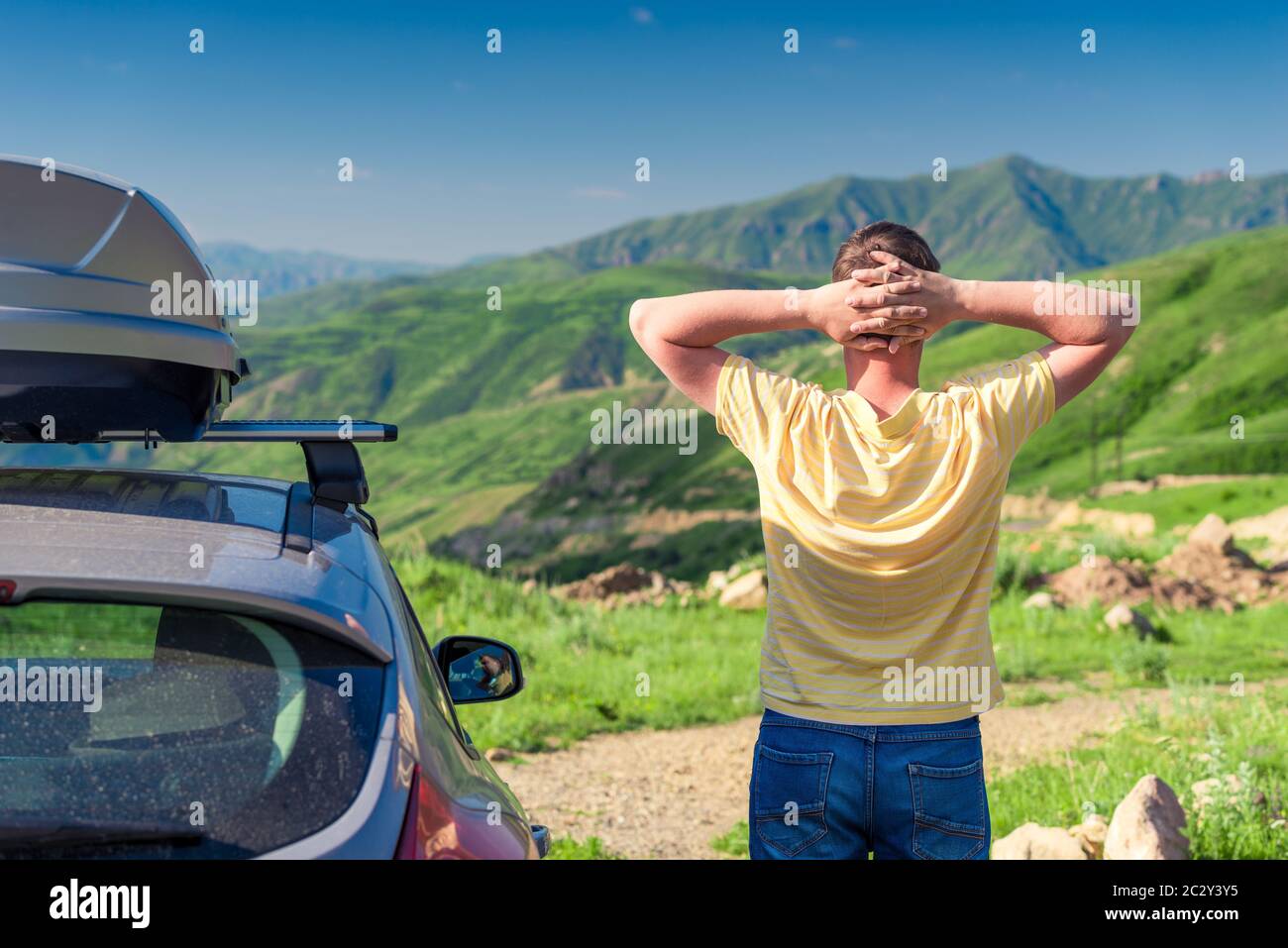 Tired traveler hi-res stock photography and images - Alamy