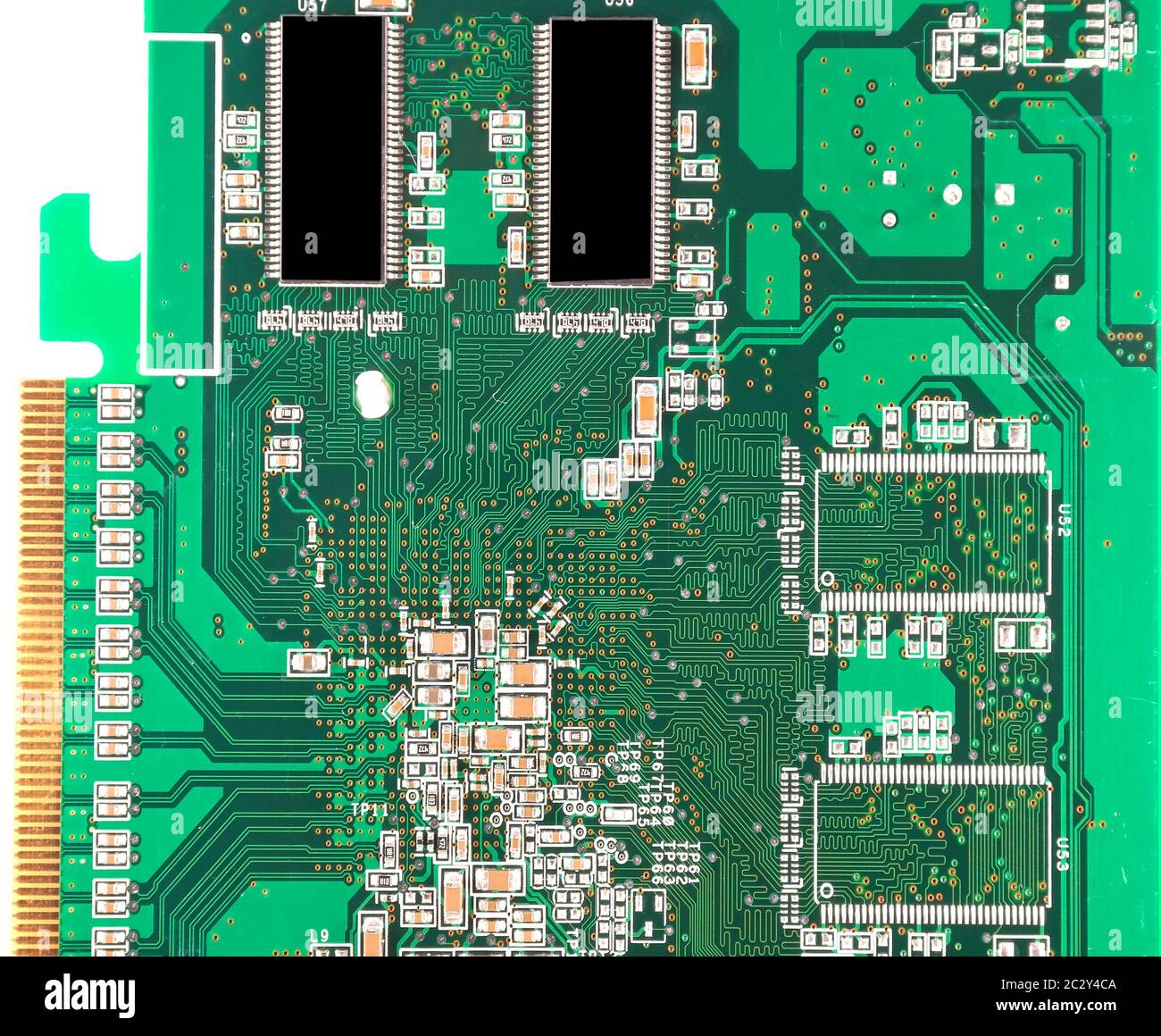 Abstract background with old computer circuit board Stock Photo - Alamy