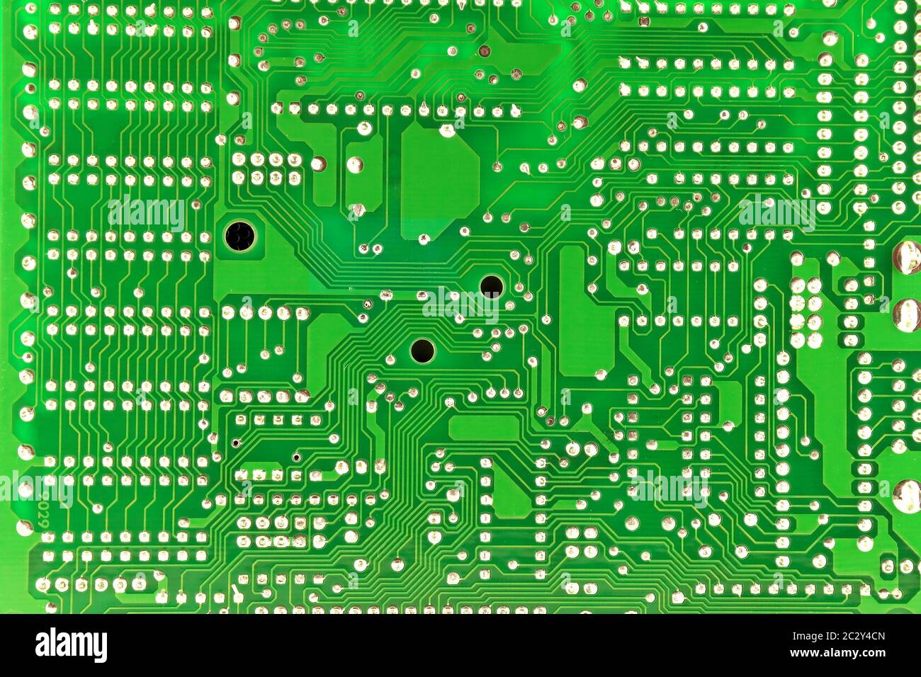 Abstract background with old computer circuit board Stock Photo - Alamy