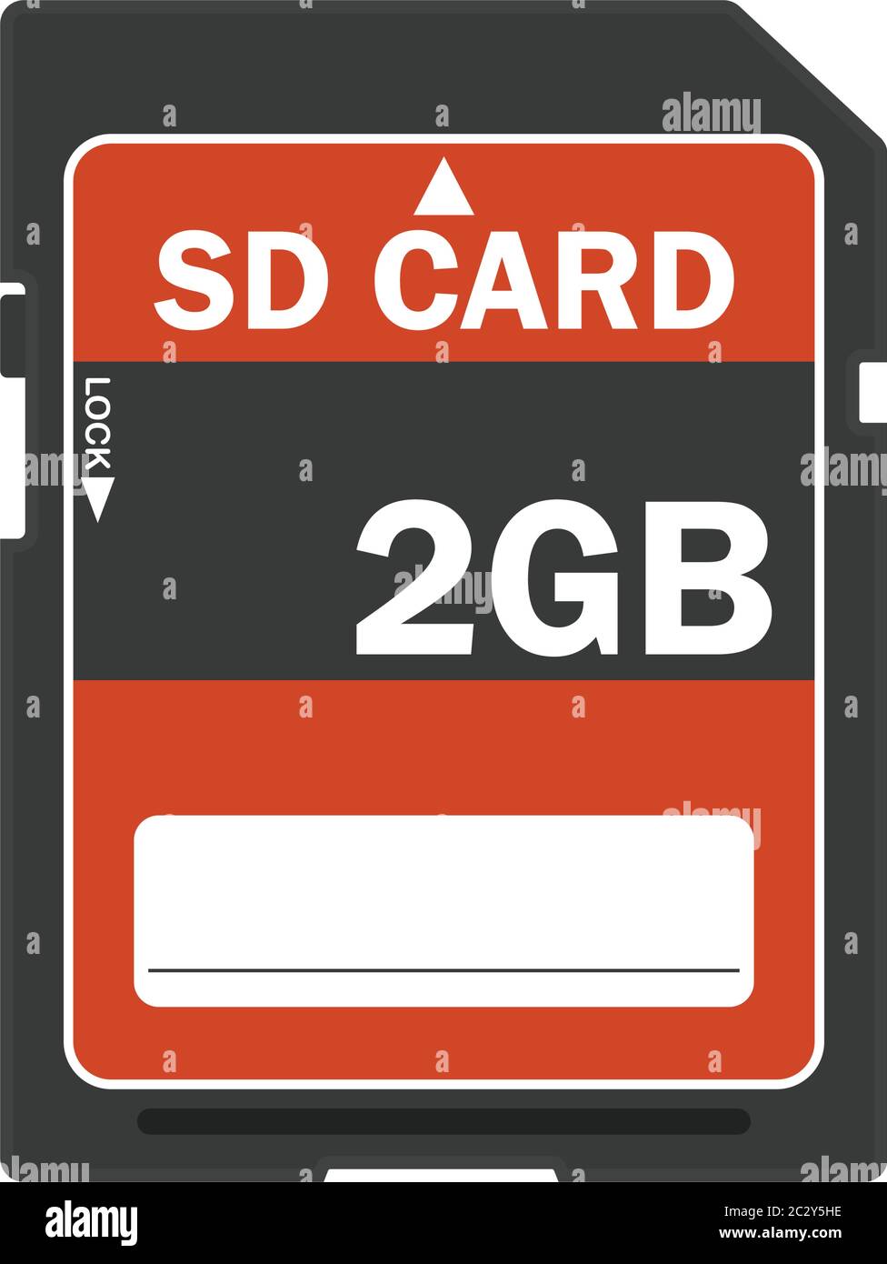 two gigabyte sd card chip for memory card concept. vector illustration ... two gigabyte sd card chip for memory card concept. vector illustration ...