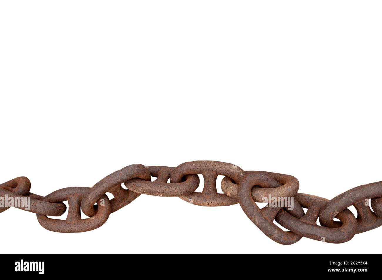 Large white ships anchor Cut Out Stock Images & Pictures - Alamy