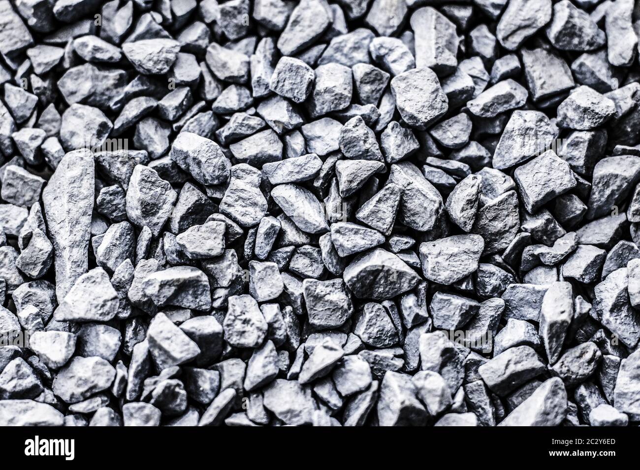 Grey stone pebbles as abstract background texture, landscape ...