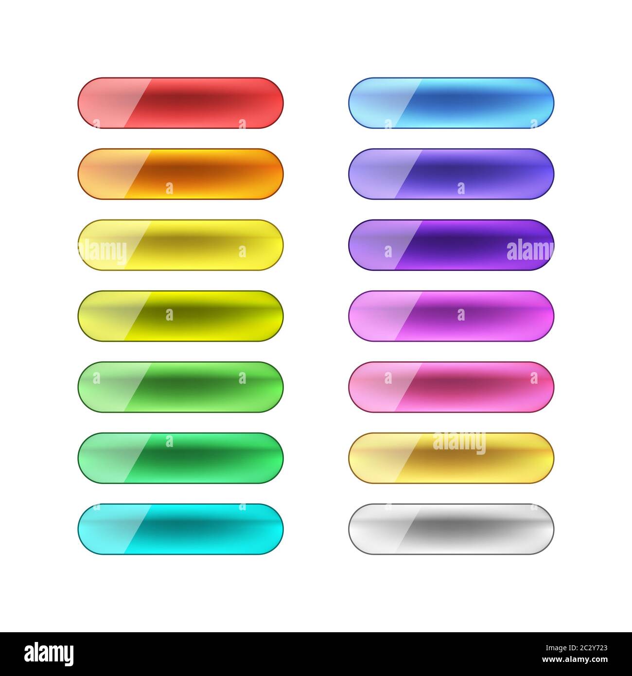 web buttons set Stock Photo - Alamy