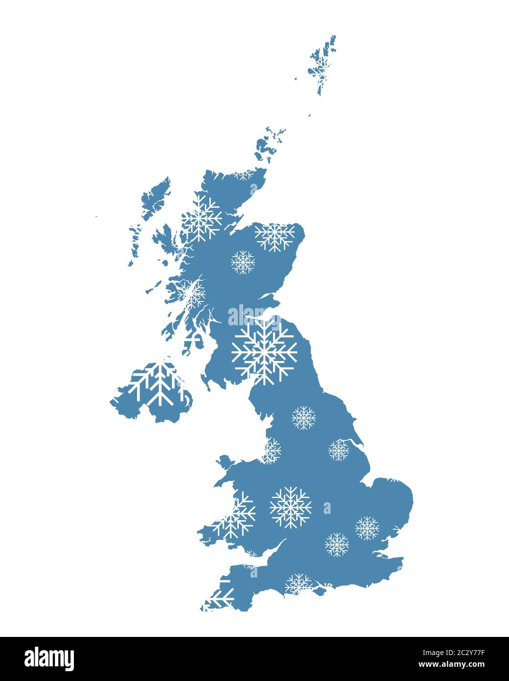 Ice map uk hi-res stock photography and images - Alamy