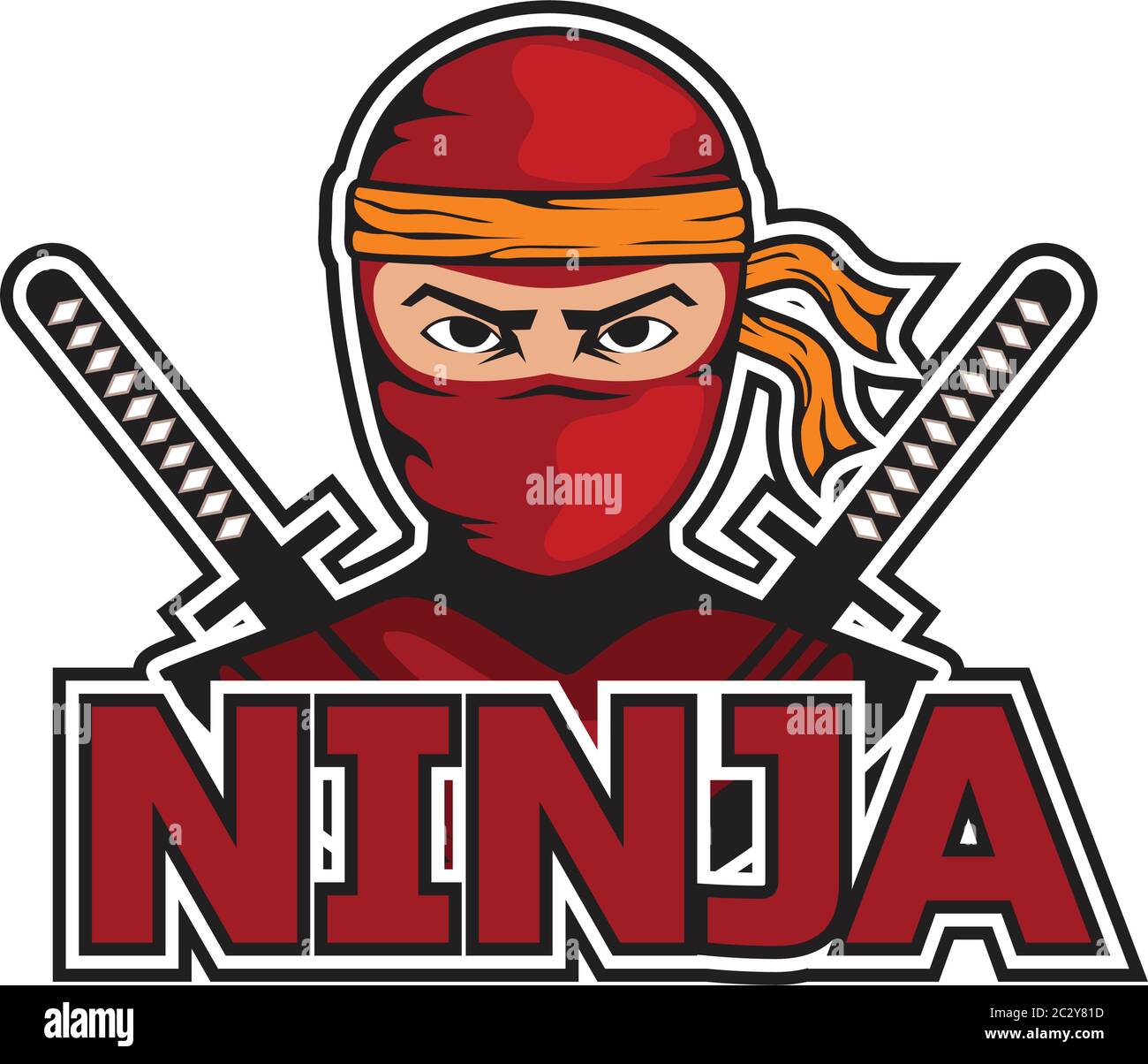 Ninja Mask Vector