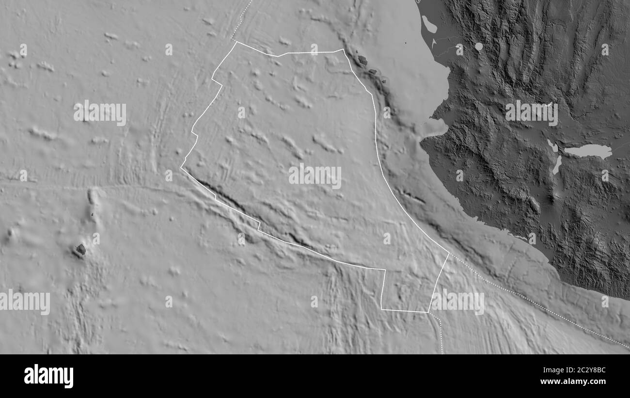Outline of the Rivera tectonic plate with the borders of surrounding ...