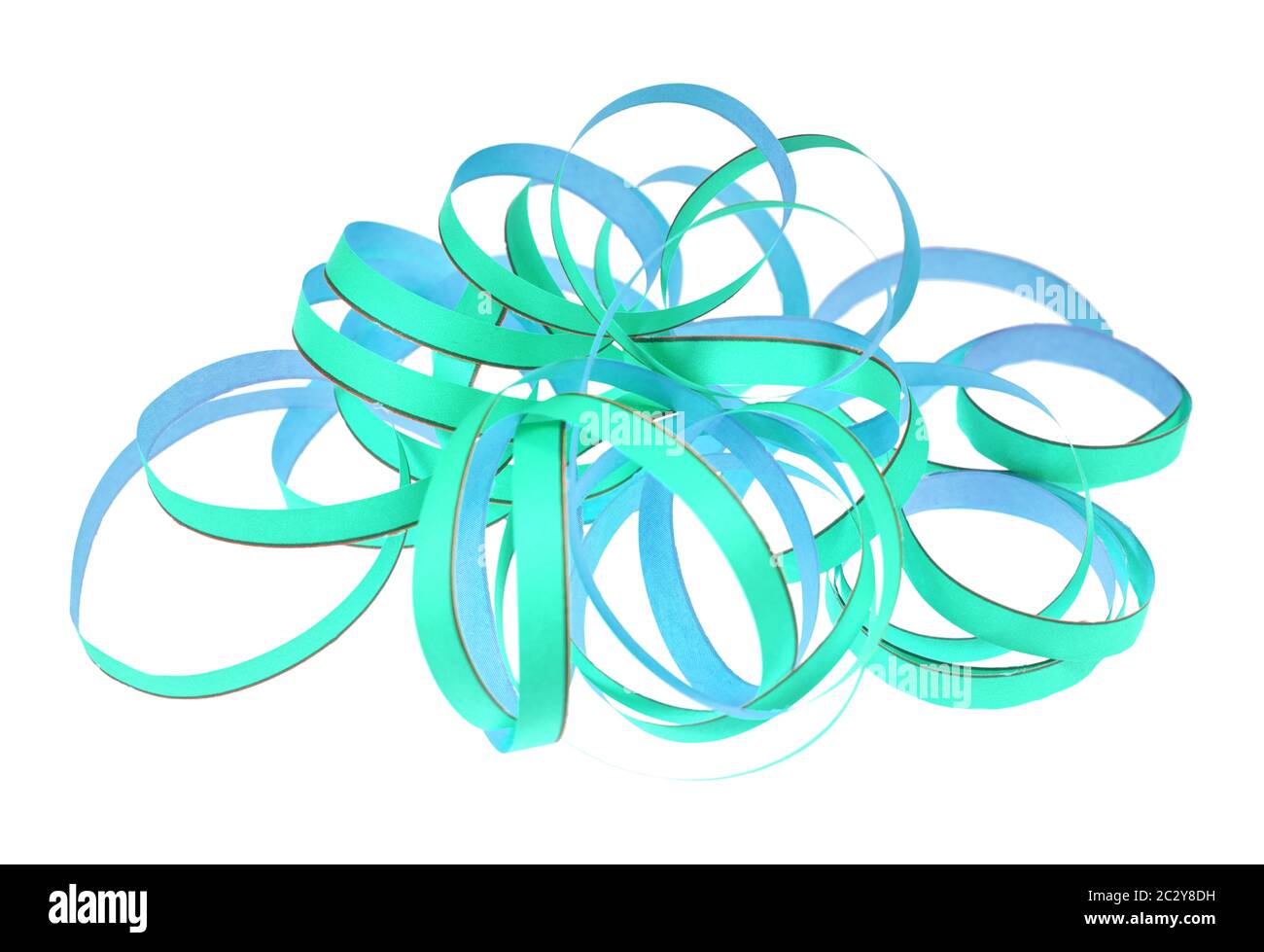 White streamer Cut Out Stock Images & Pictures - Alamy