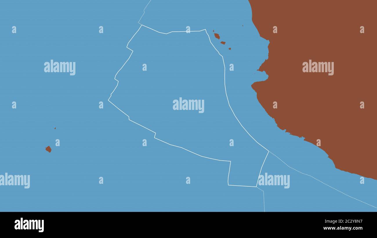 Outline of the Rivera tectonic plate with the borders of surrounding ...