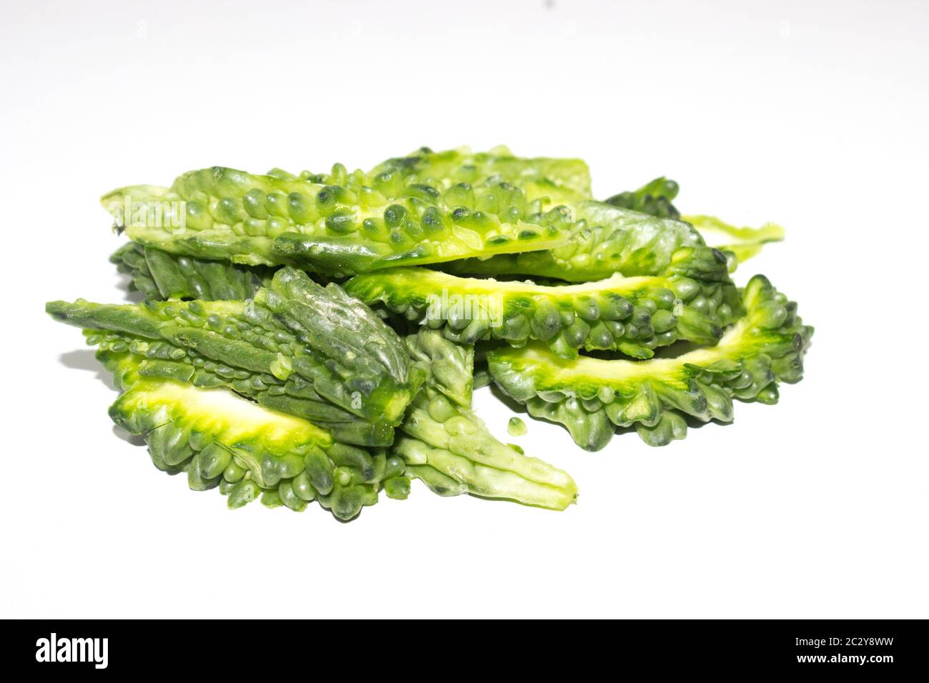 A picture of bitter melon Stock Photo - Alamy