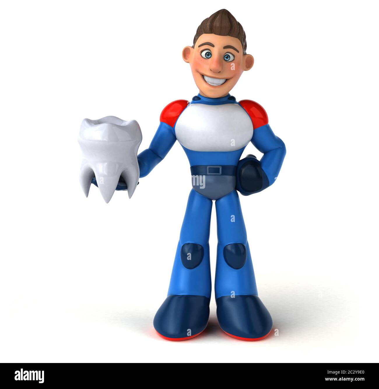 Cartoon illustration teeth super hero hi-res stock photography and ...