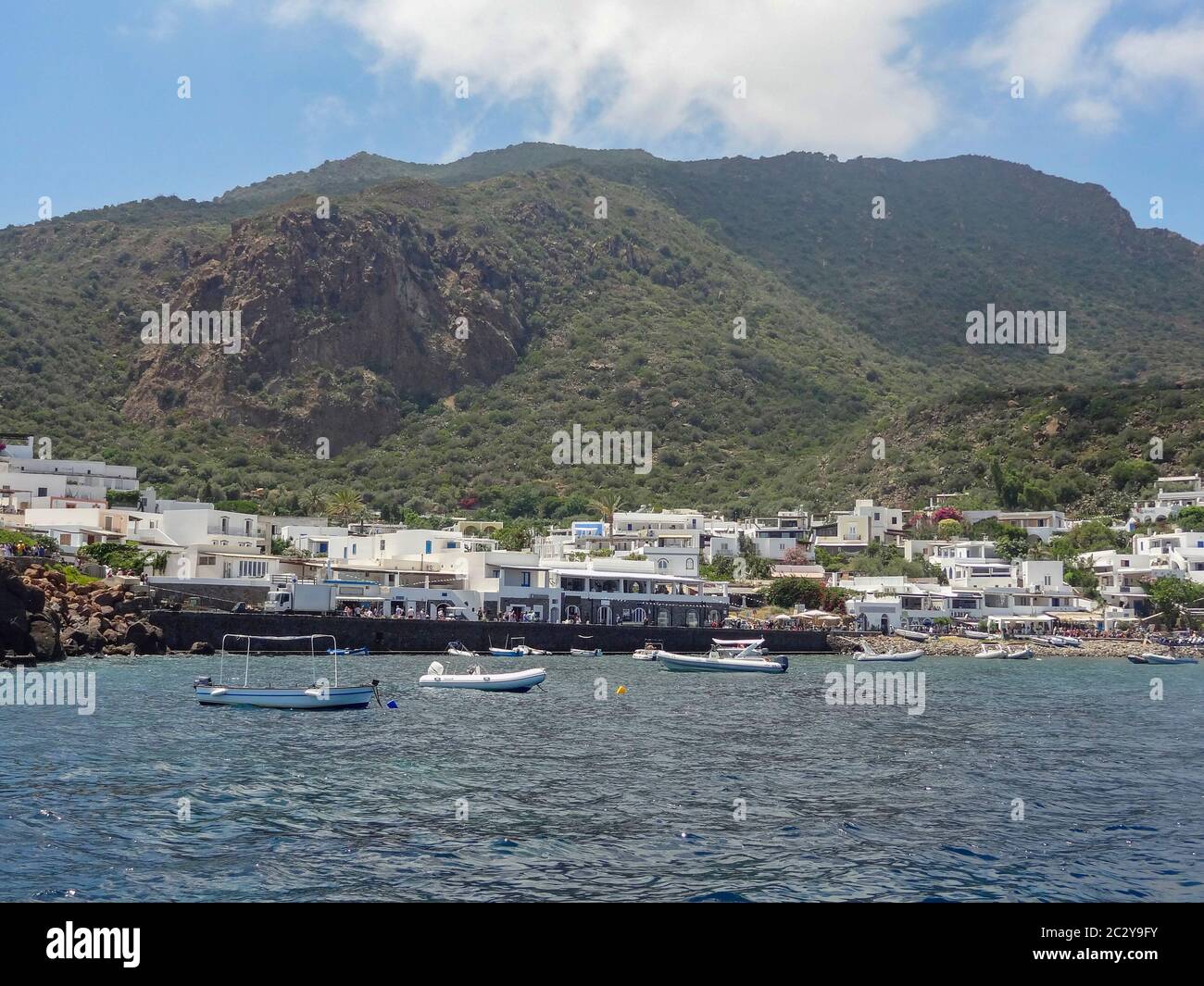North of Sicily located aeolian island named Panarea Stock Photo - Alamy