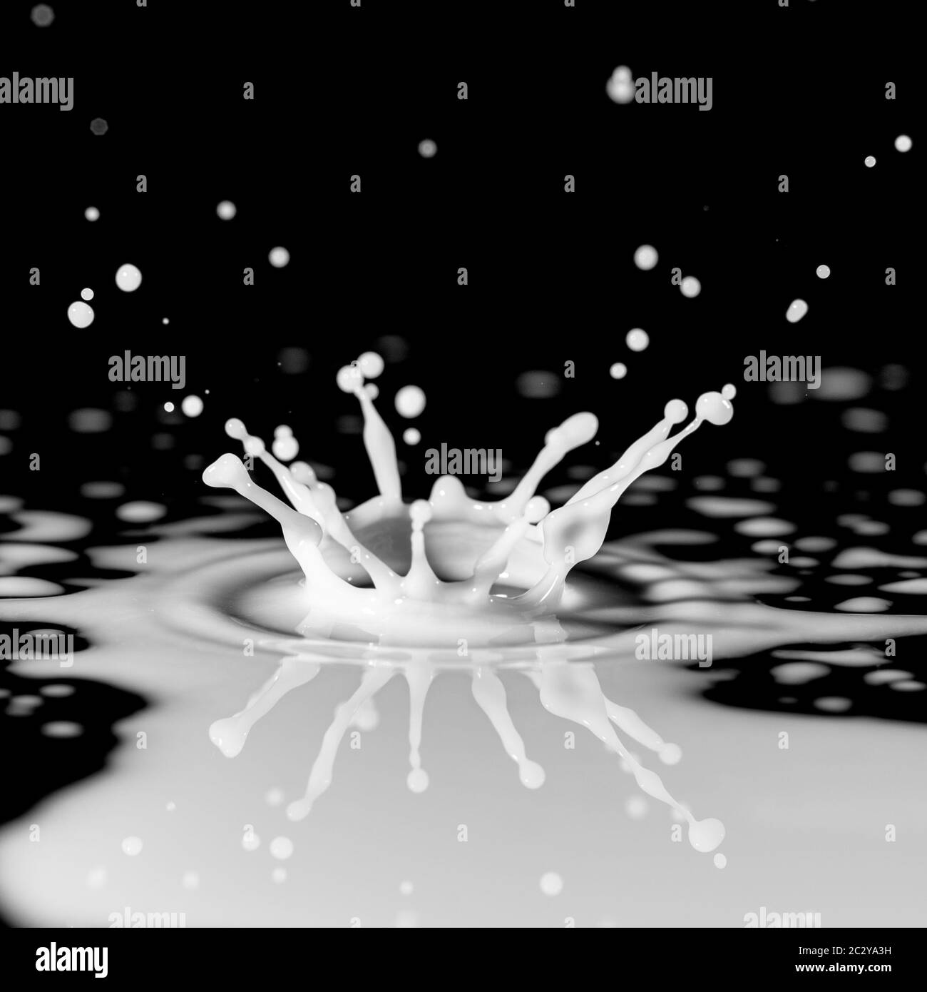 Milk forming hi-res stock photography and images - Alamy