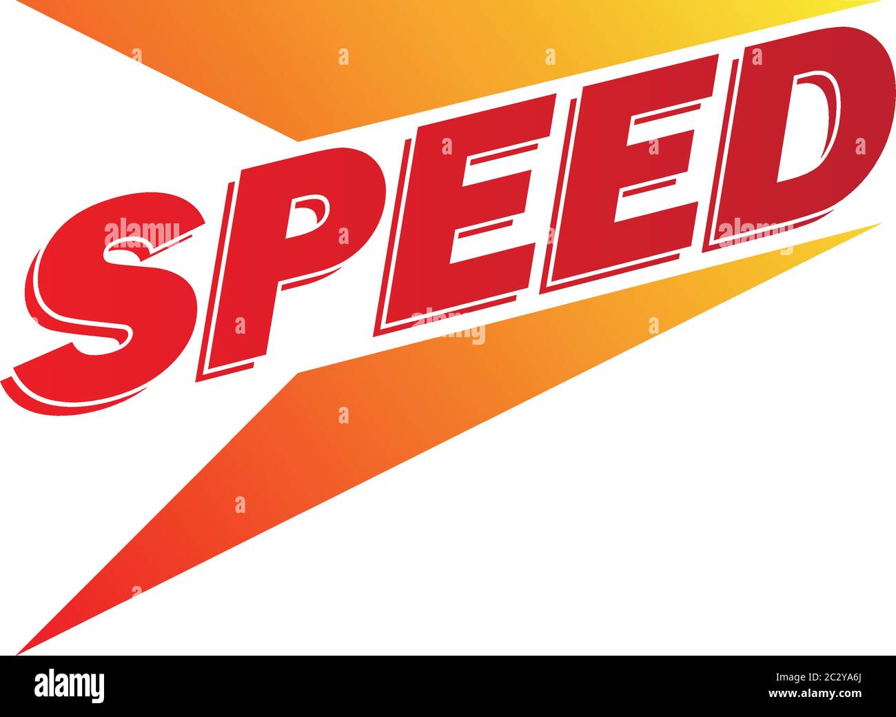 speed logo for internet or auto company. vector illustration Stock ...