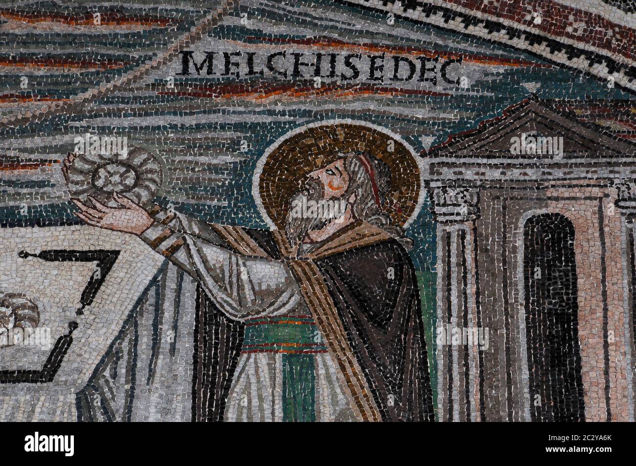 Melchizedek, Melchisedech or Melchisedec, a priest-king revered by ...