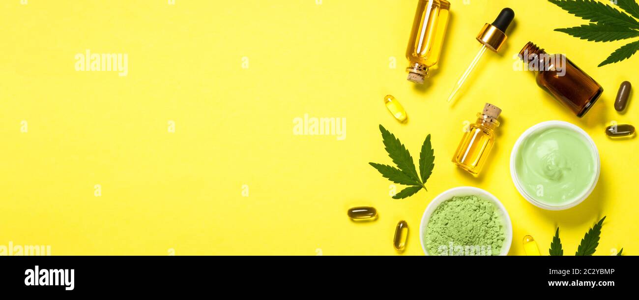 Banner cannabis hi-res stock photography and images - Alamy