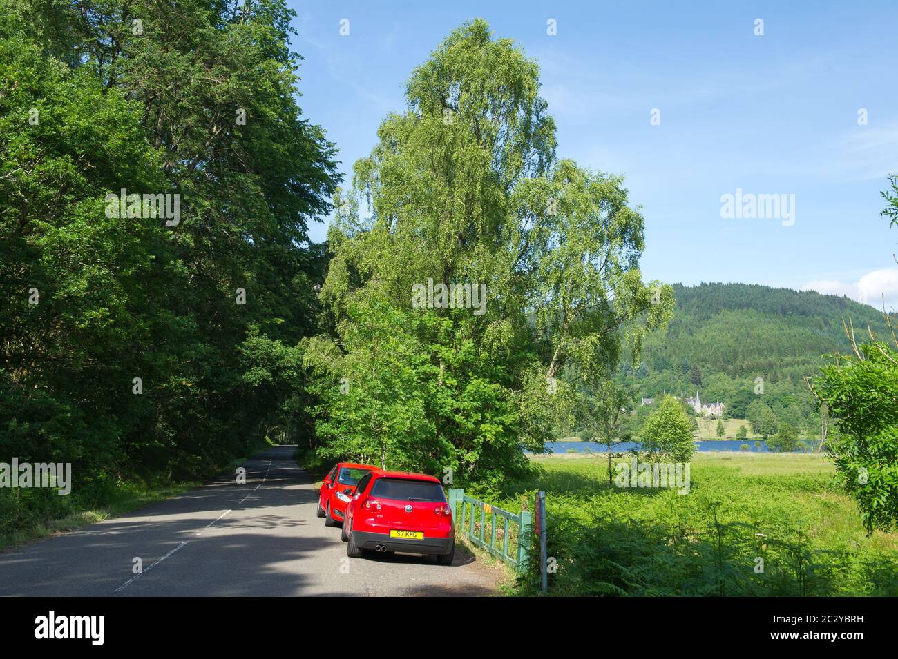 Ben ann car park trossachs hi-res stock photography and images - Alamy